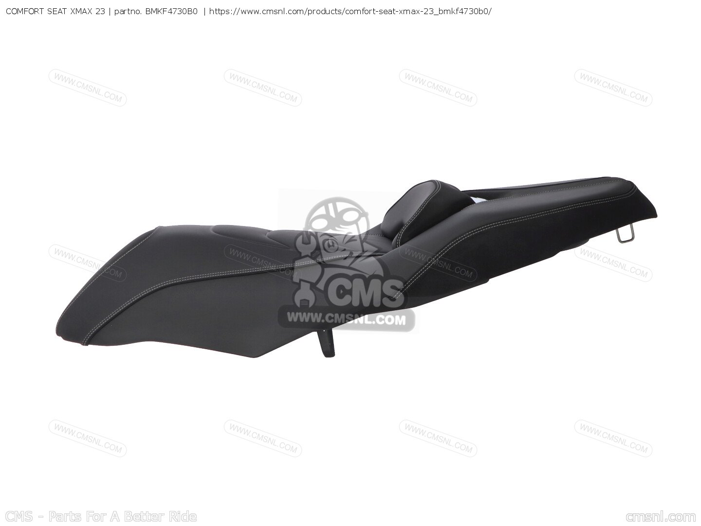 BMKF4730B0: COMFORT SEAT XMAX 23 Yamaha - buy the BMK-F4730-B0-00 at CMSNL