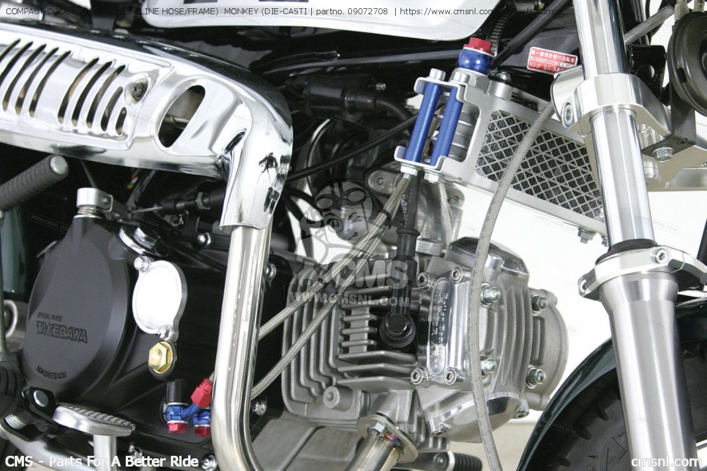 09072708: Compact-cool Kit (3-fin/slim Line Hose/frame) Monkey (die ...