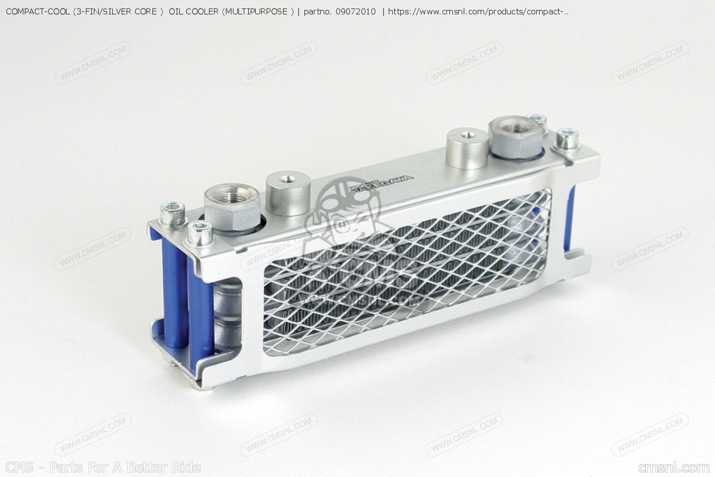 09072010: COMPACT-COOL (3-FIN/SILVER CORE ) OIL COOLER (MULTIPURPOSE ...