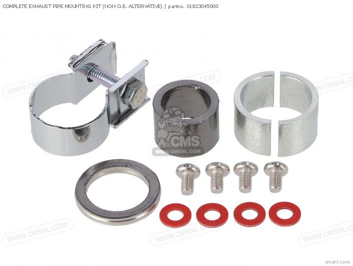 01823045000: Complete Exhaust Pipe Mounting Kit (non O.e. Alternative ...