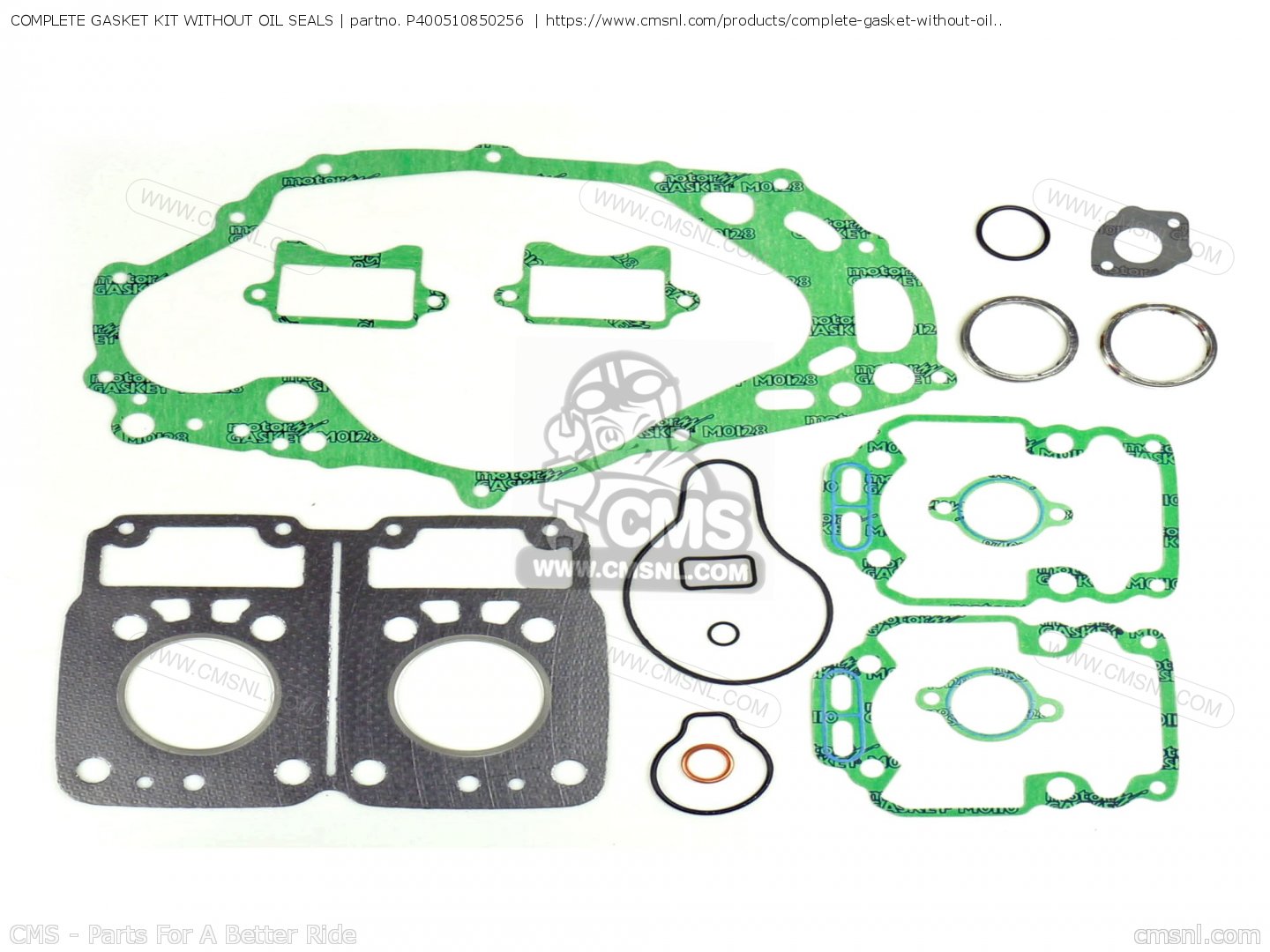 P400510850256: COMPLETE GASKET KIT WITHOUT OIL SEALS Athena - buy the ...