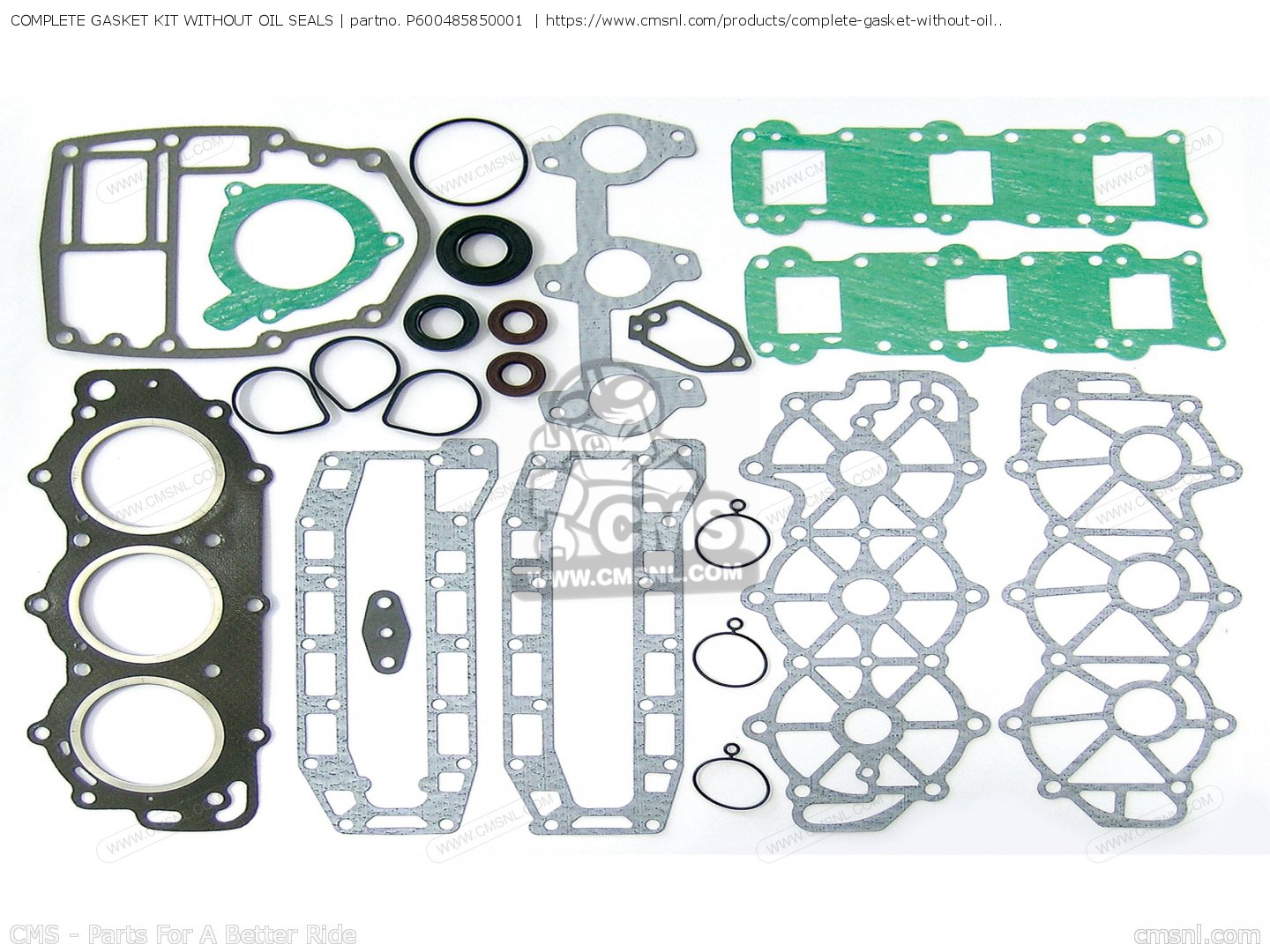 P600485850001: COMPLETE GASKET KIT WITHOUT OIL SEALS Athena - buy the ...