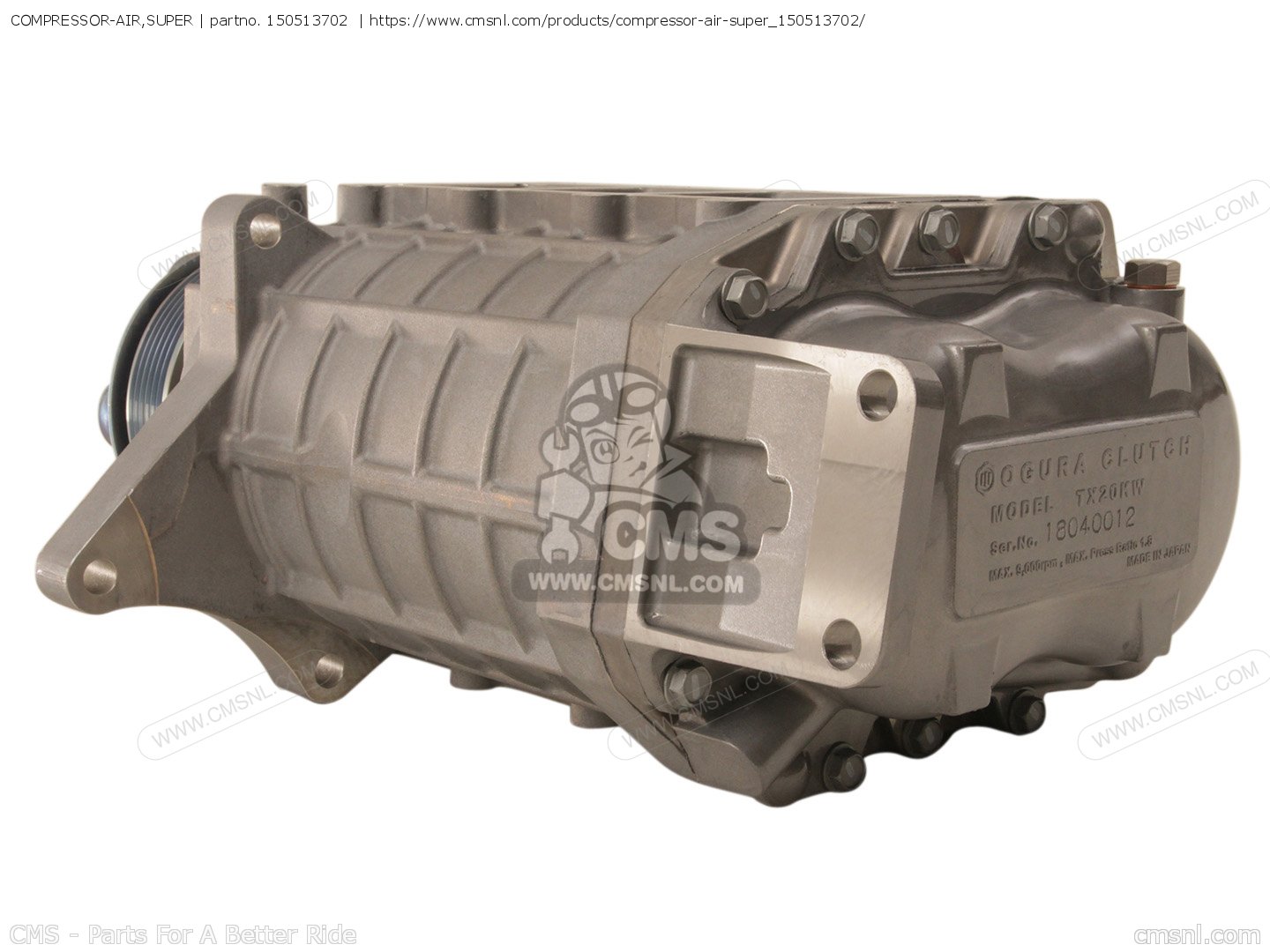 150513702: Compressor-air,supercharger Jetski Kawasaki - buy the 15051 ...