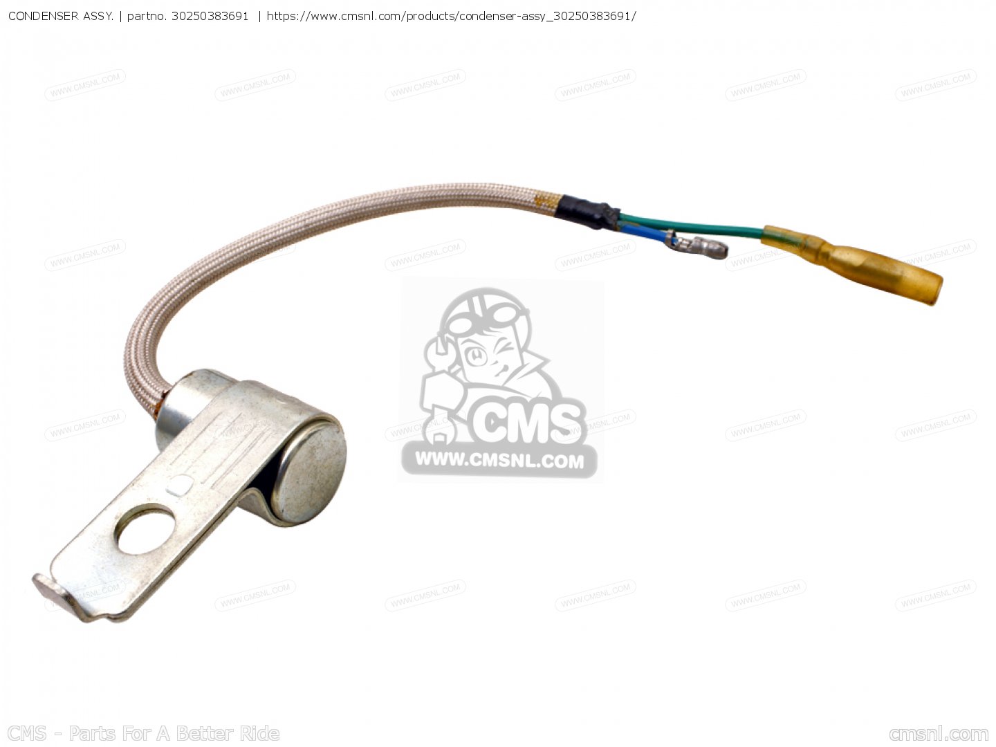 30250383691: Condenser Assy. Honda - buy the 30250-383-691 at CMSNL