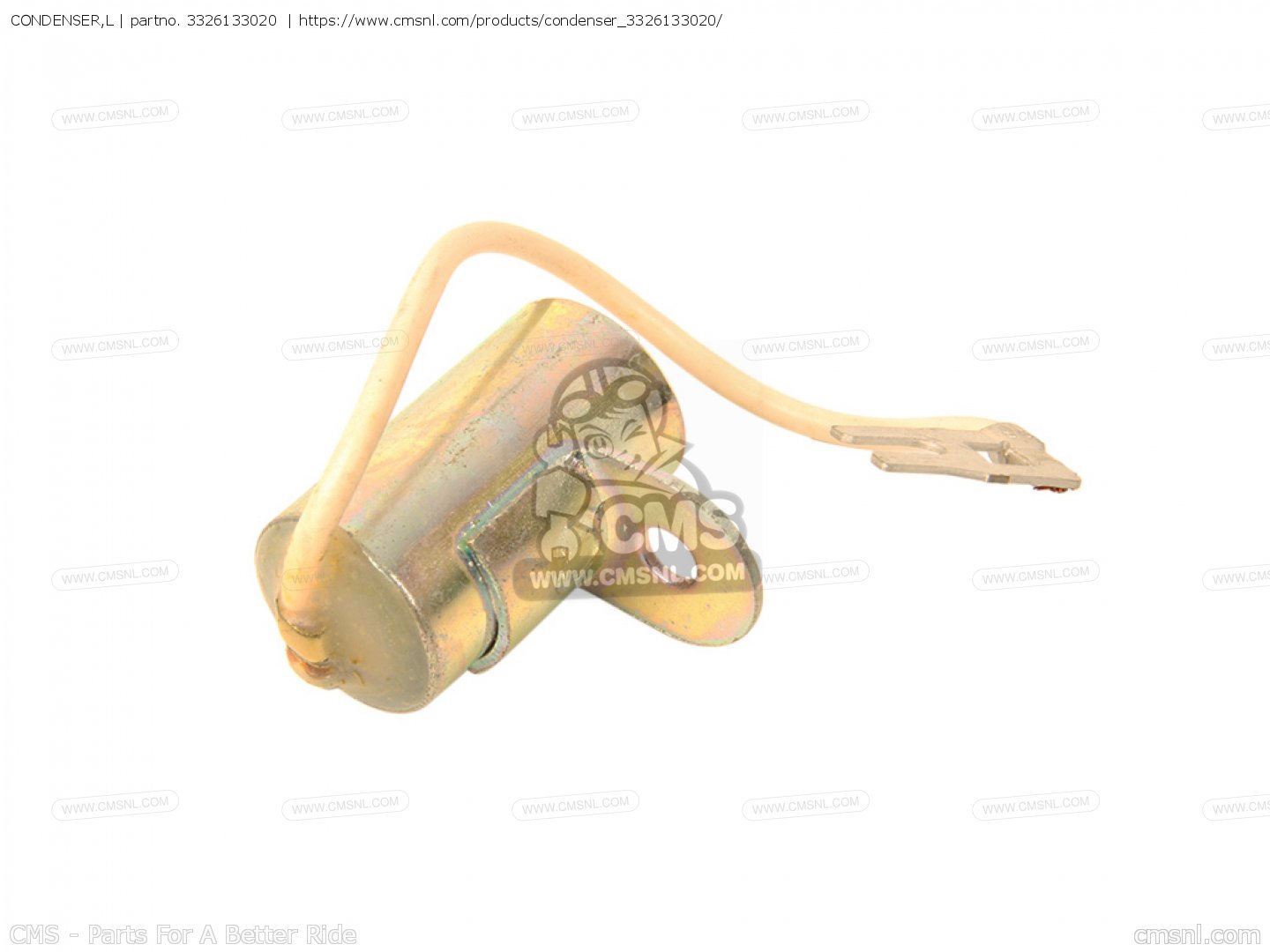 3326133020: CONDENSER,L Suzuki - buy the 33261-33020 at CMSNL