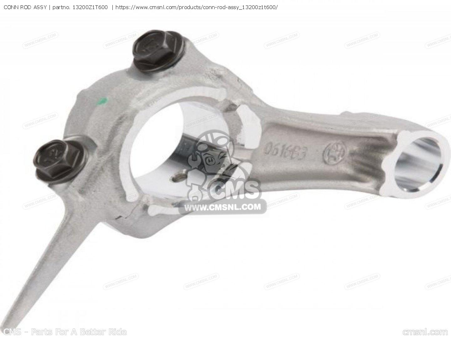 13200Z1T600: CONN ROD ASSY Honda - buy the 13200-Z1T-600 at CMSNL