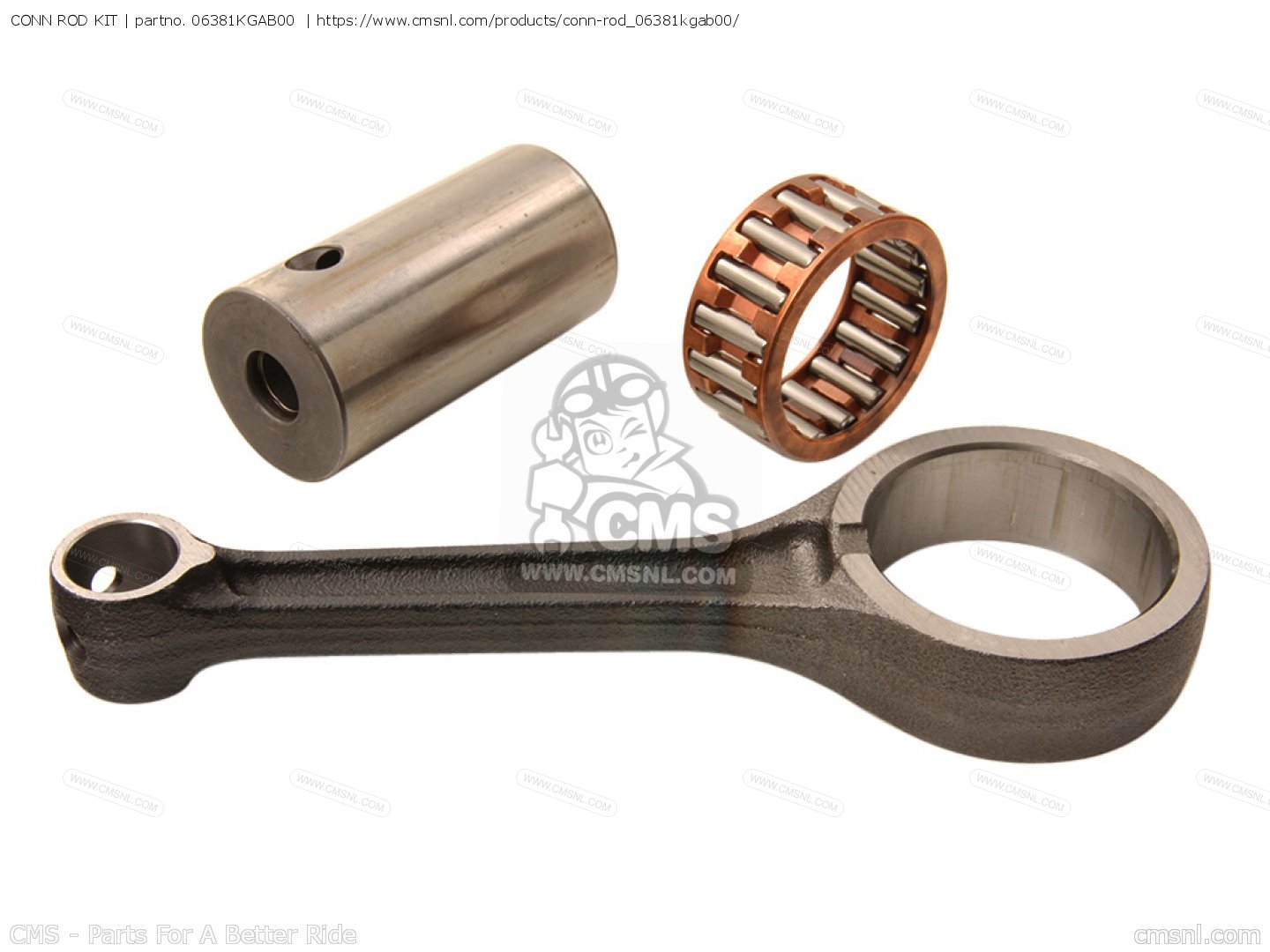 CONN ROD KIT for XR125L 2004 (4) FRANCE / CMF - order at CMSNL