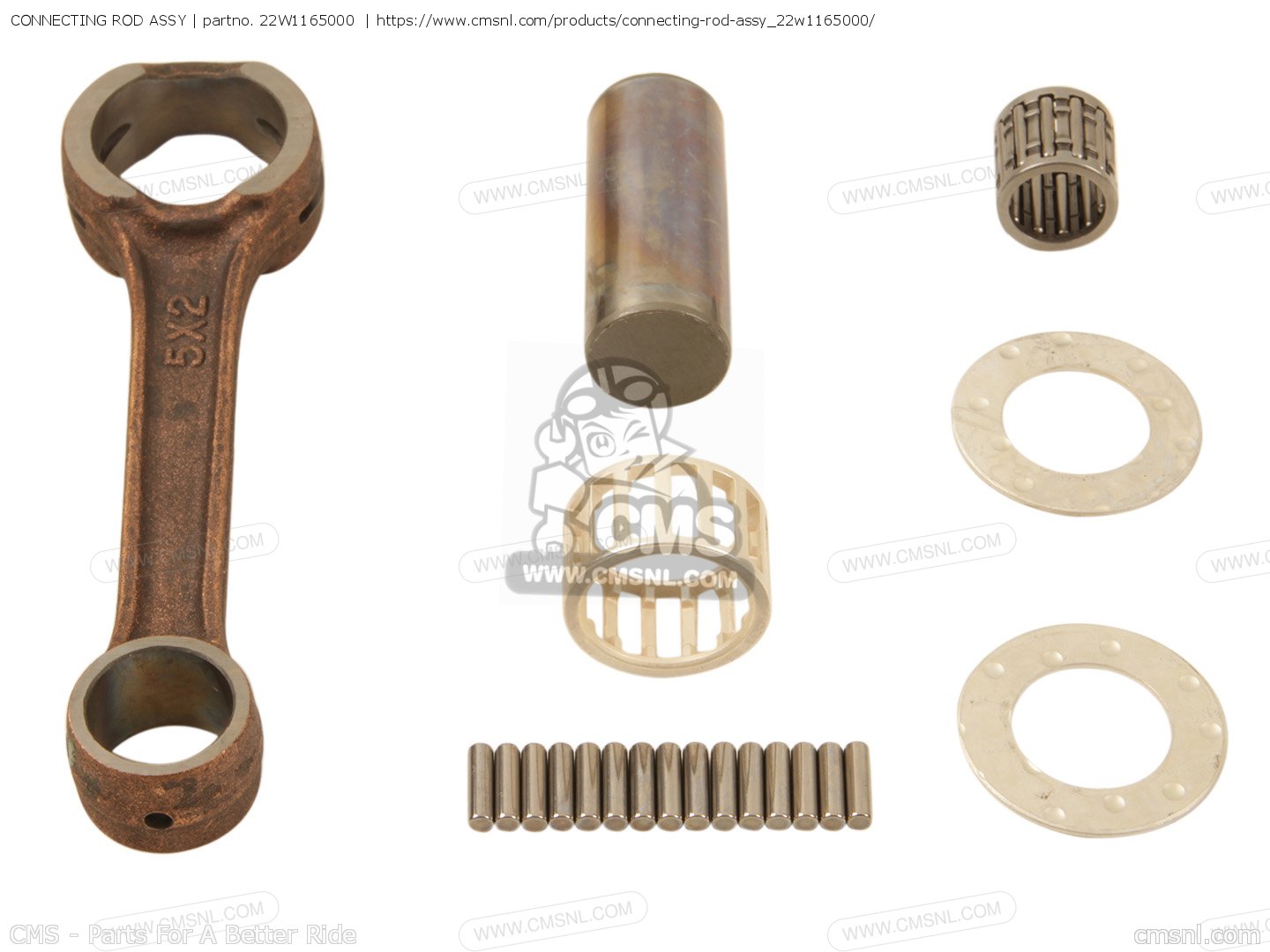 CONNECTING ROD ASSY for Yamaha - order at CMSNL