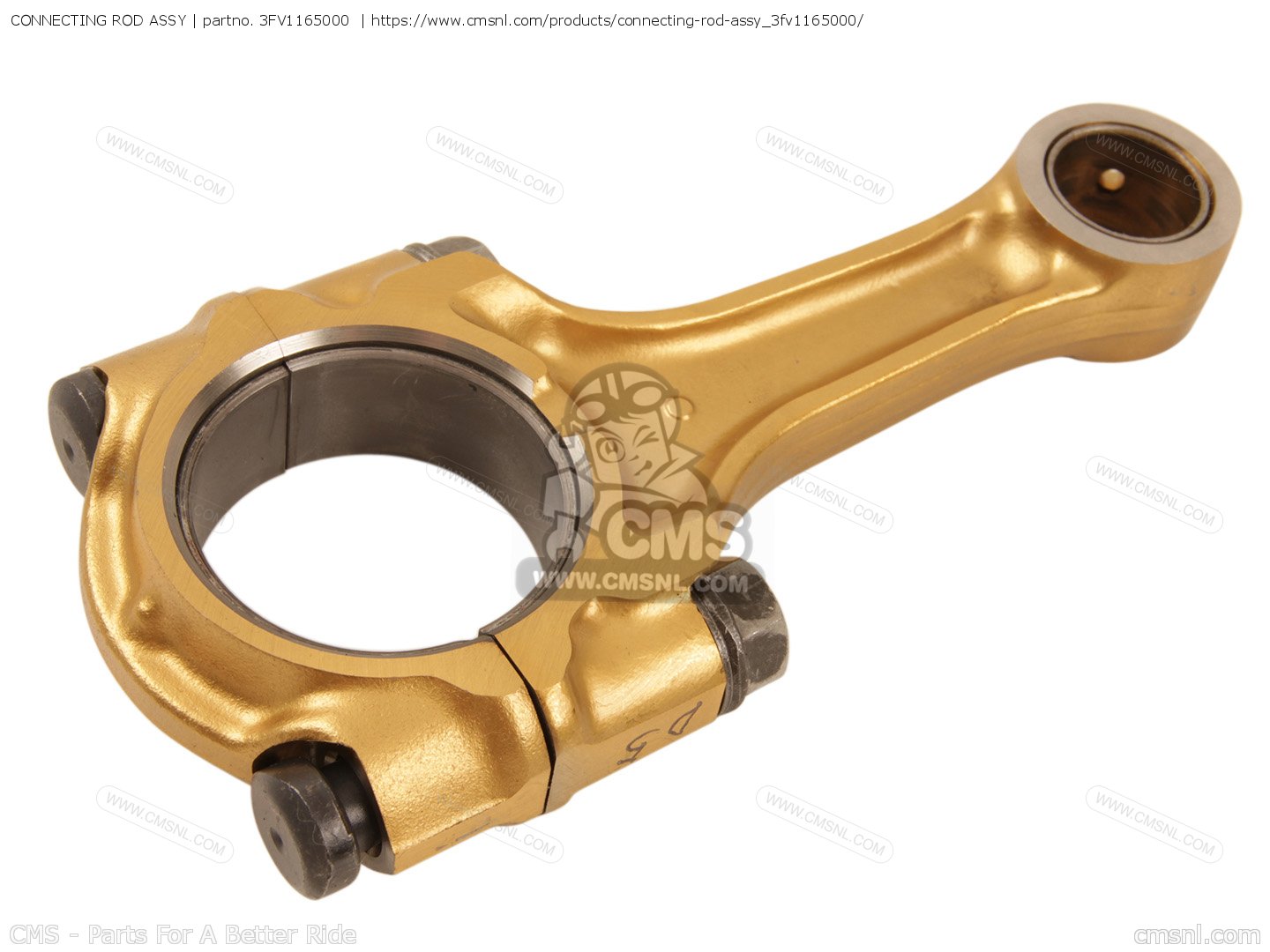 3FV1165000: CONNECTING ROD ASSY Yamaha - buy the 3FV-11650-00-00 at CMSNL