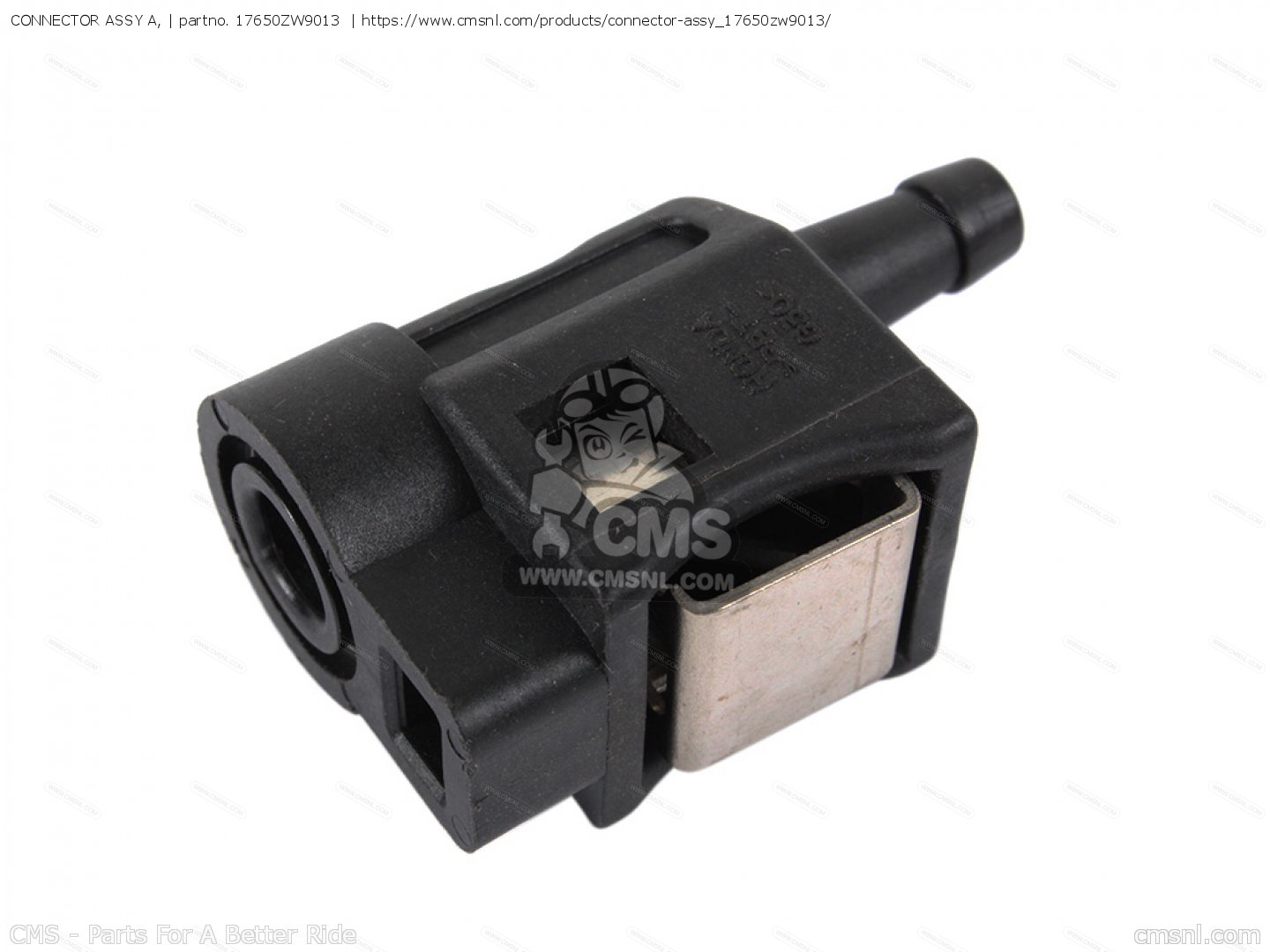 17650ZW9013: CONNECTOR ASSY A, Honda - buy the 17650-ZW9-013 at CMSNL