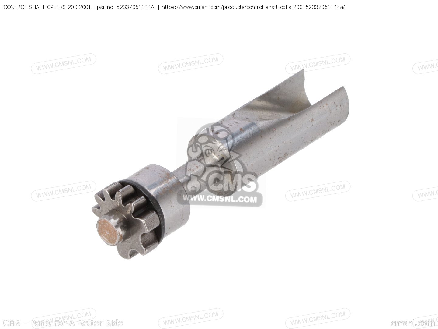 52337061144A: CONTROL SHAFT CPL.L/S 200 2001 Husqvarna - buy the ...