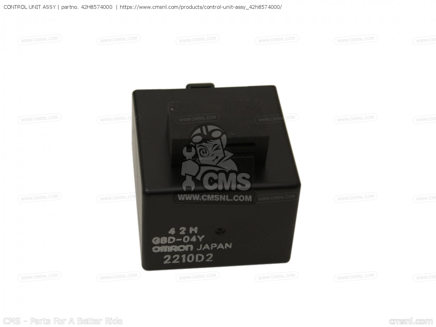 42H8574000: CONTROL UNIT ASSY Yamaha - buy the 42H-85740-00-00 at CMSNL