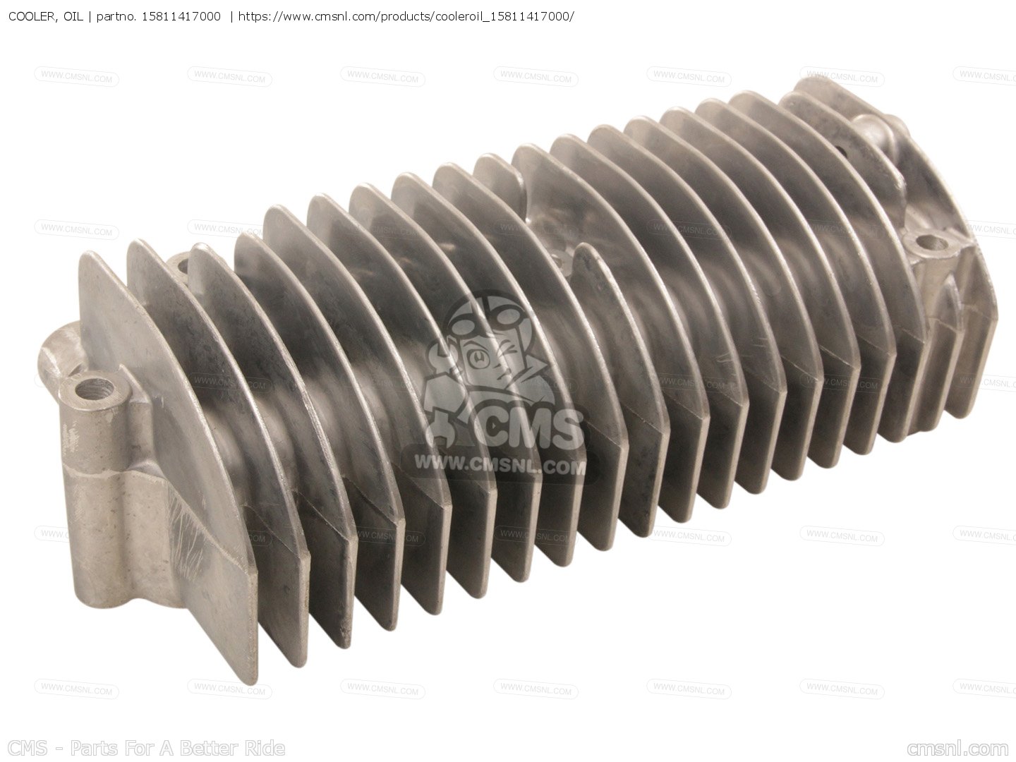 15811417000: COOLER, OIL Honda - buy the 15811-417-000 at CMSNL