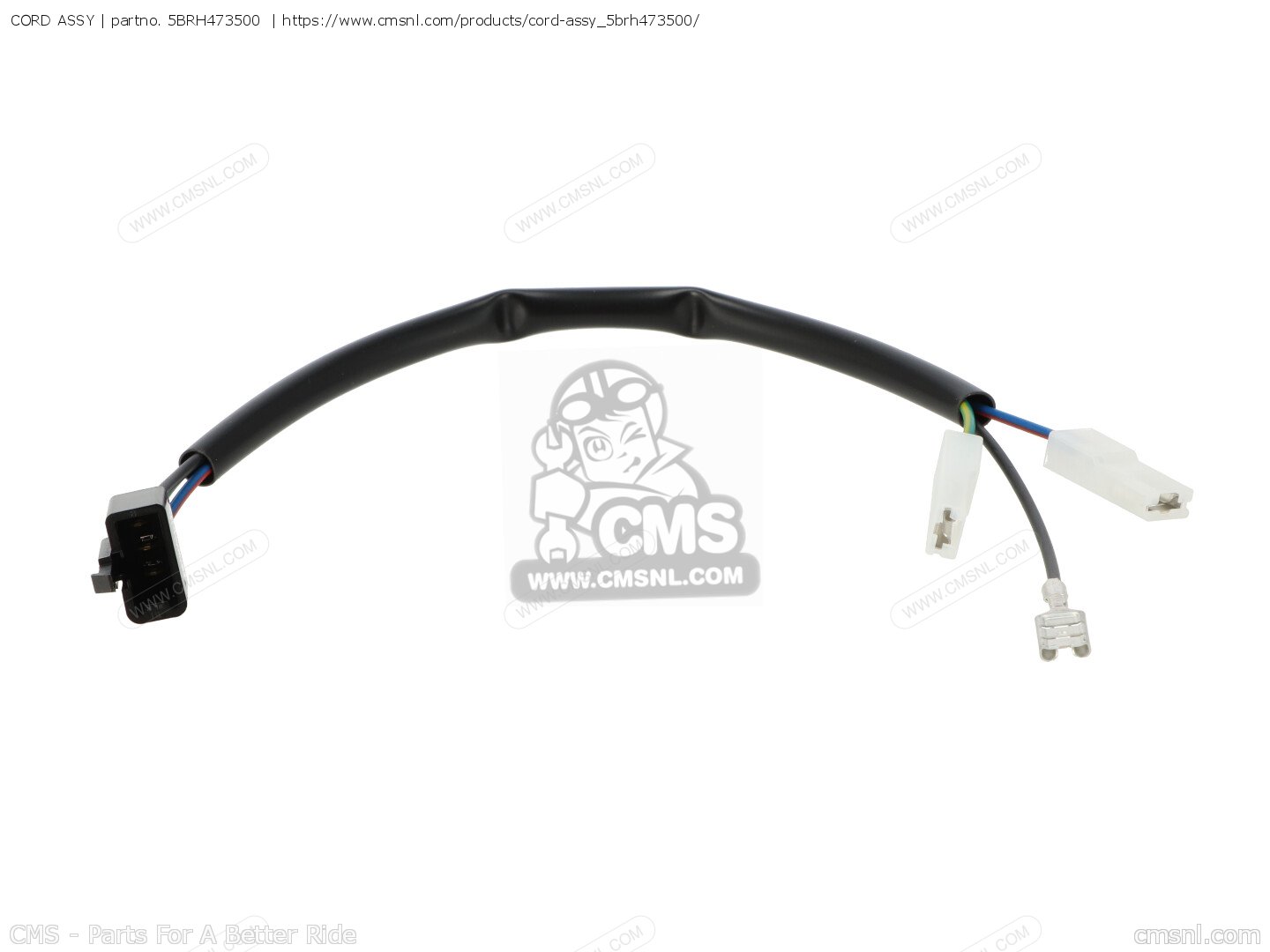 CORD ASSY for YQ50 2002 5PU3 SPAIN 125PU-300F2 - order at CMSNL