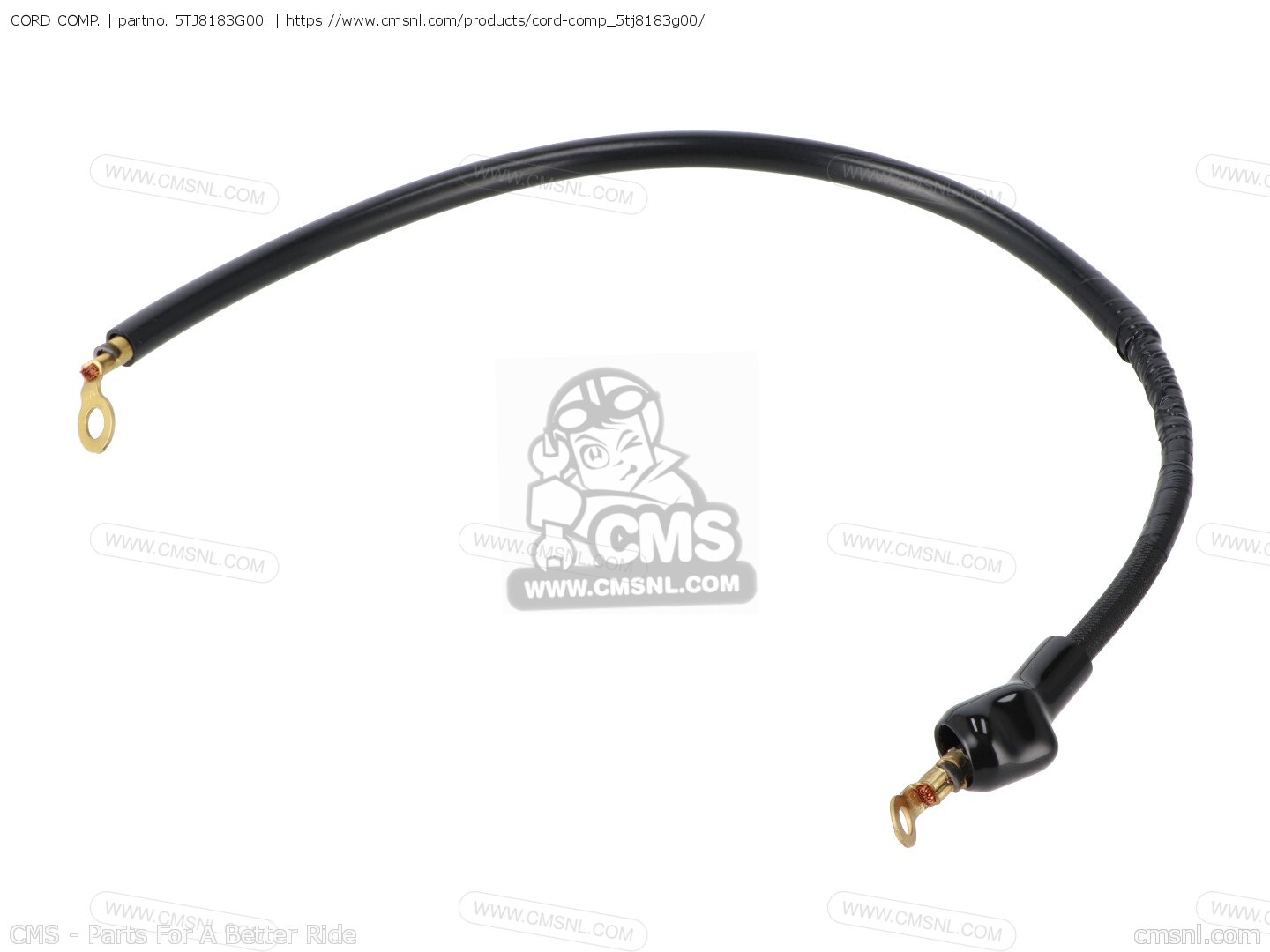 5TJ8183G00: CORD COMP. Yamaha - buy the 5TJ-8183G-00-00 at CMSNL