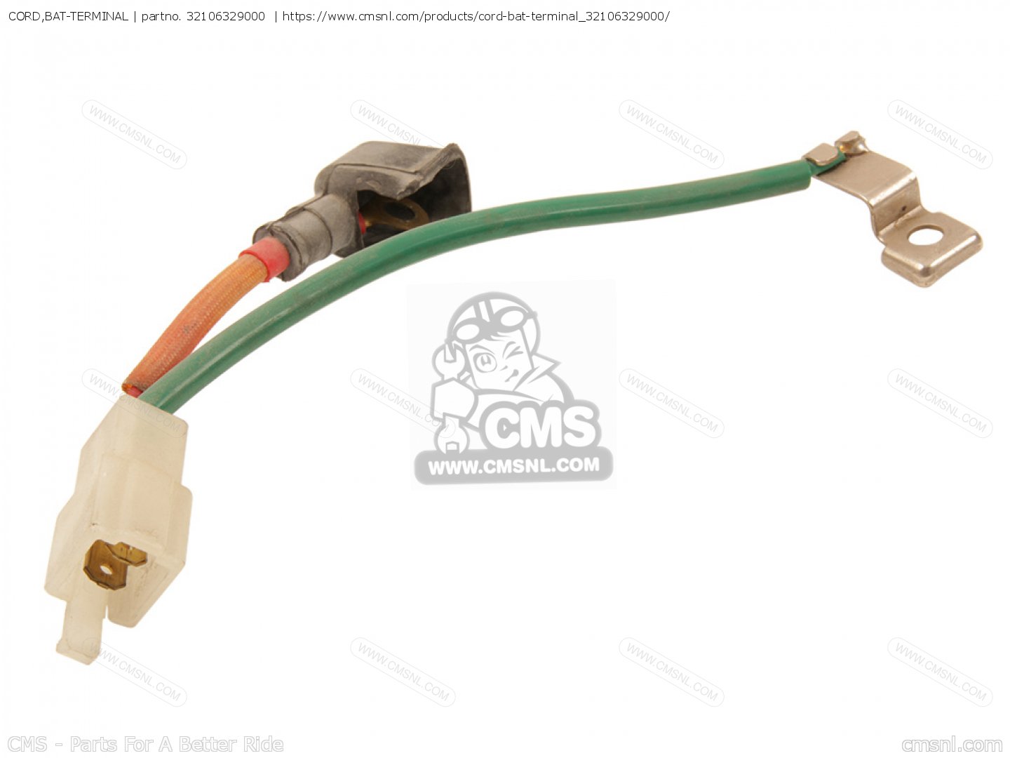 32106329000: Cord,bat-terminal Honda - buy the 32106-329-000 at CMSNL