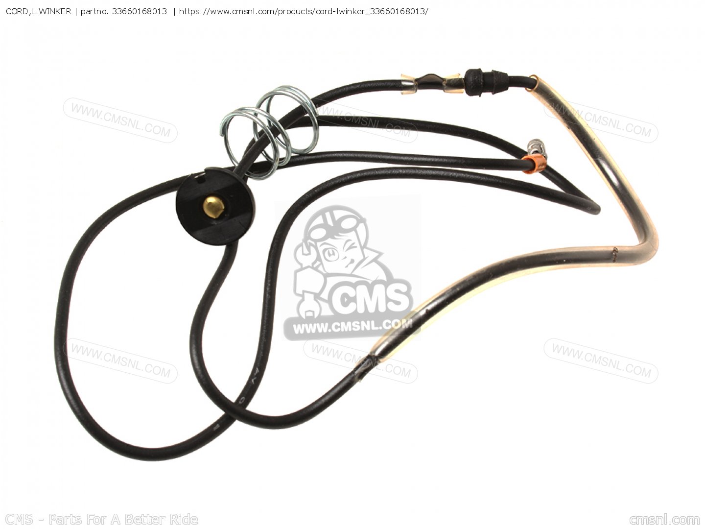 33660168013: CORD,L.WINKER Honda - buy the 33660-168-013 at CMSNL