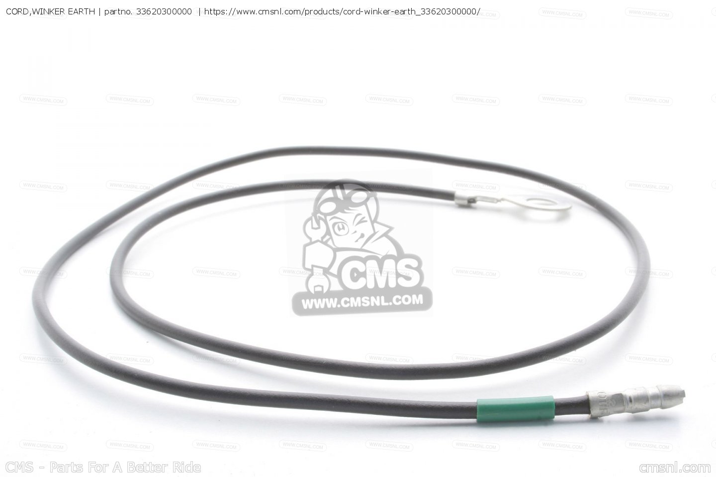 33620300000: CORD,WINKER EARTH Honda - buy the 33620-300-000 at CMSNL