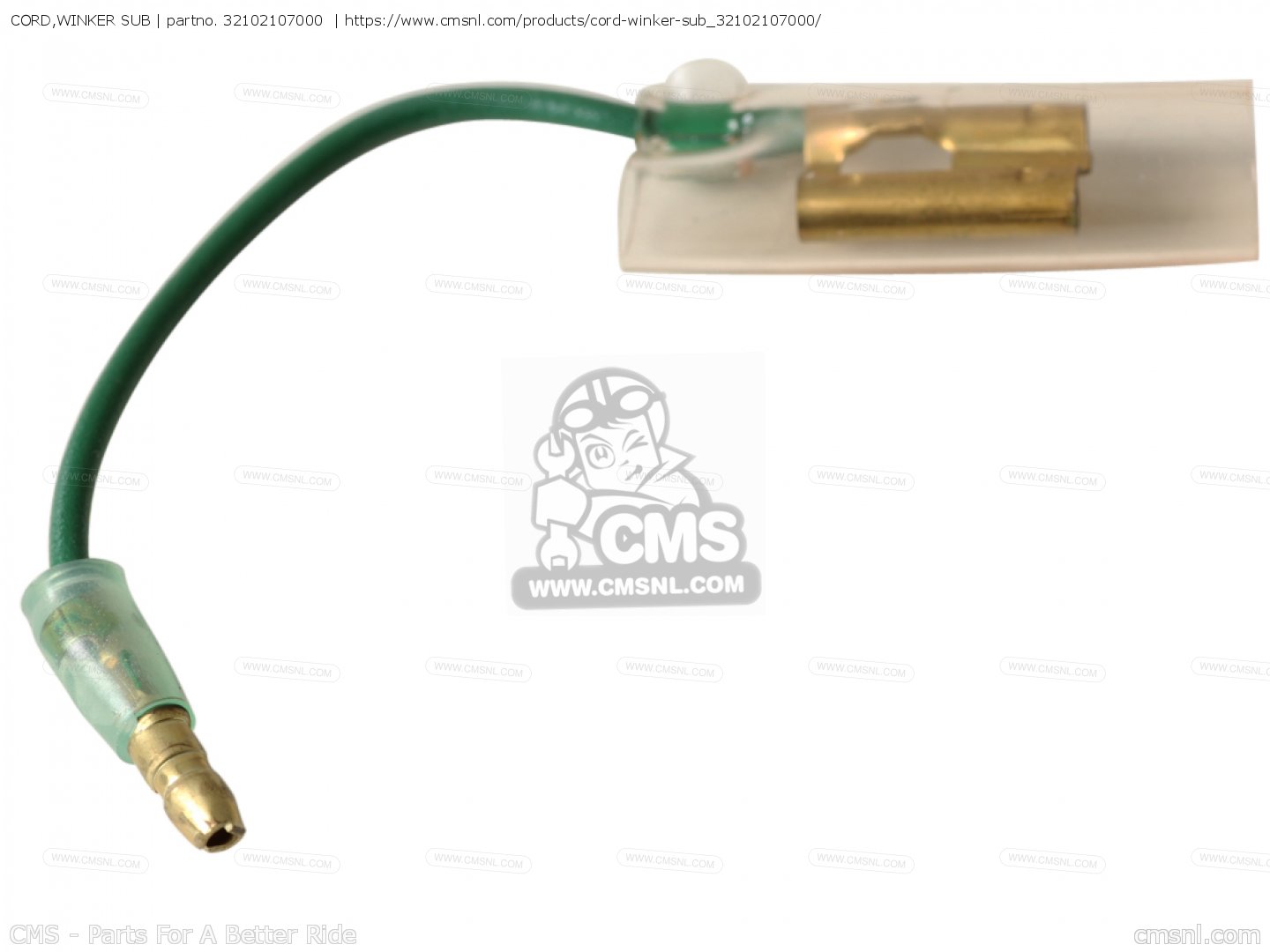 32102107000: CORD,WINKER SUB Honda - buy the 32102-107-000 at CMSNL