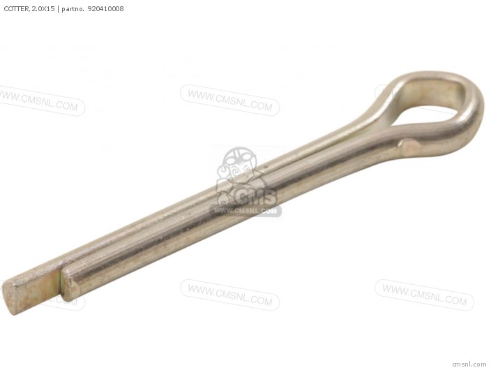 920410008: Cotter,2.0x15 Kawasaki - buy the 92041-0008 at CMSNL