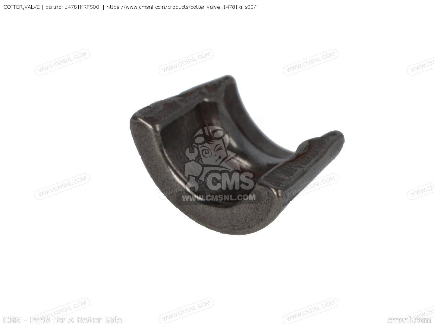 14781KRFS00: Cotter,valve Honda - buy the 14781-KRF-S00 at CMSNL