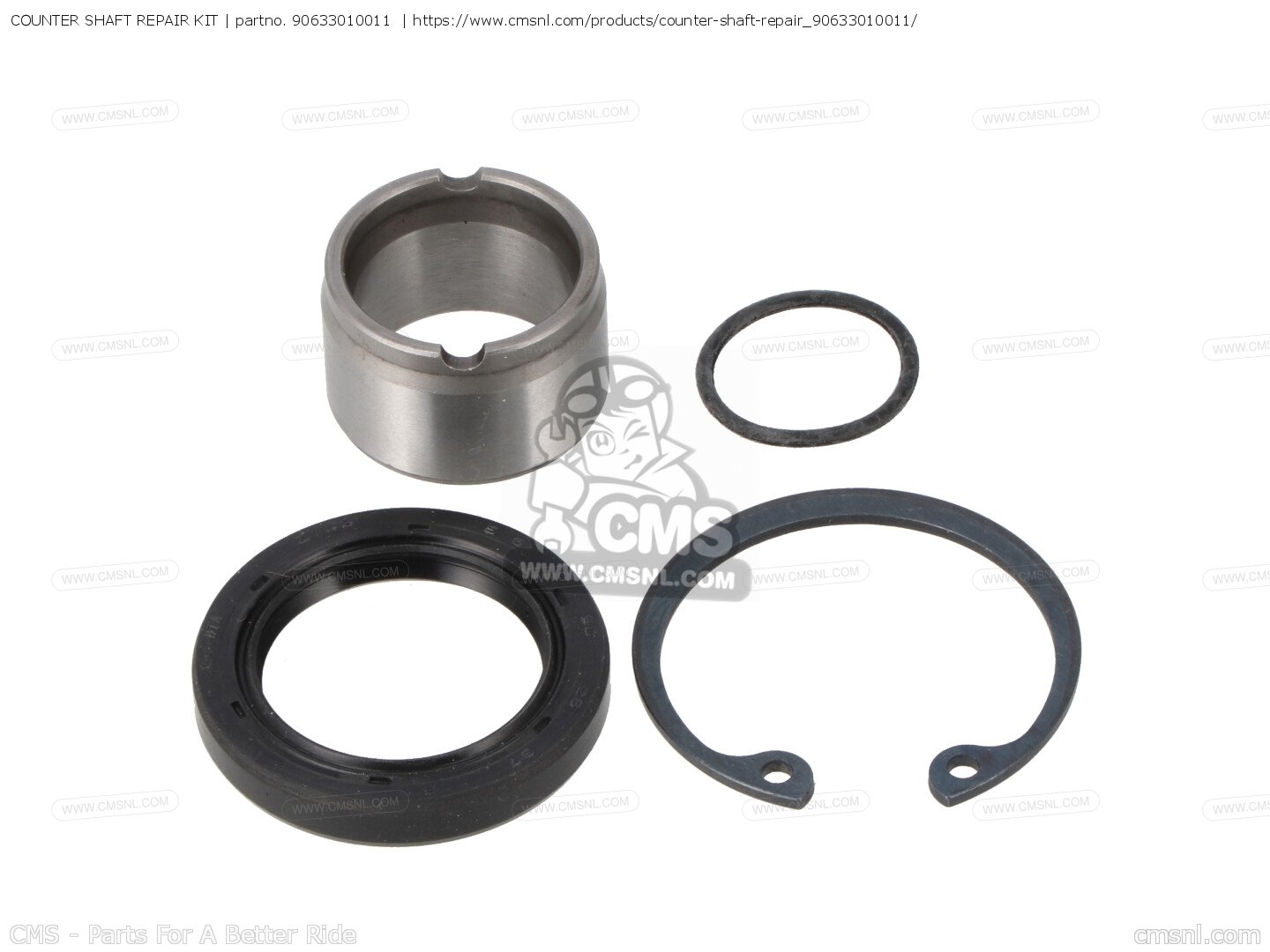 90633010011: COUNTER SHAFT REPAIR KIT KTM - buy the 90633010011 at CMSNL