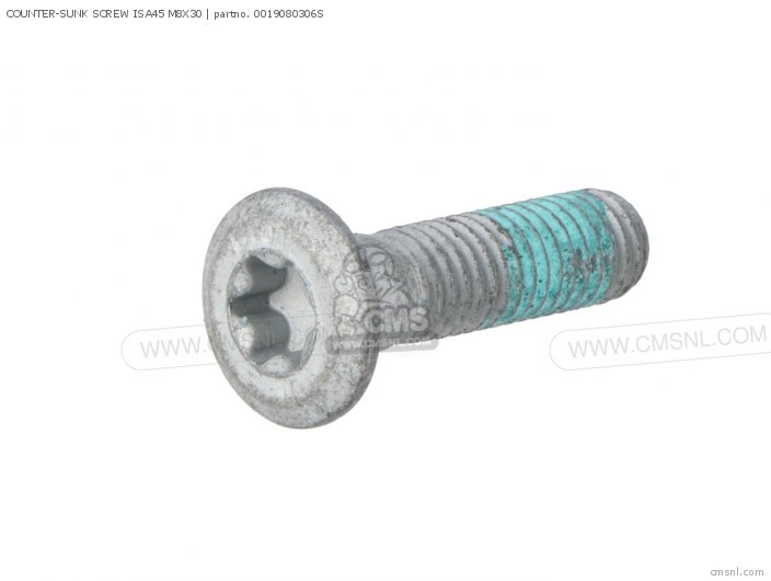 COUNTER-SUNK SCREW ISA45 M8X30 for 790 Duke black Europe 2019 - order ...