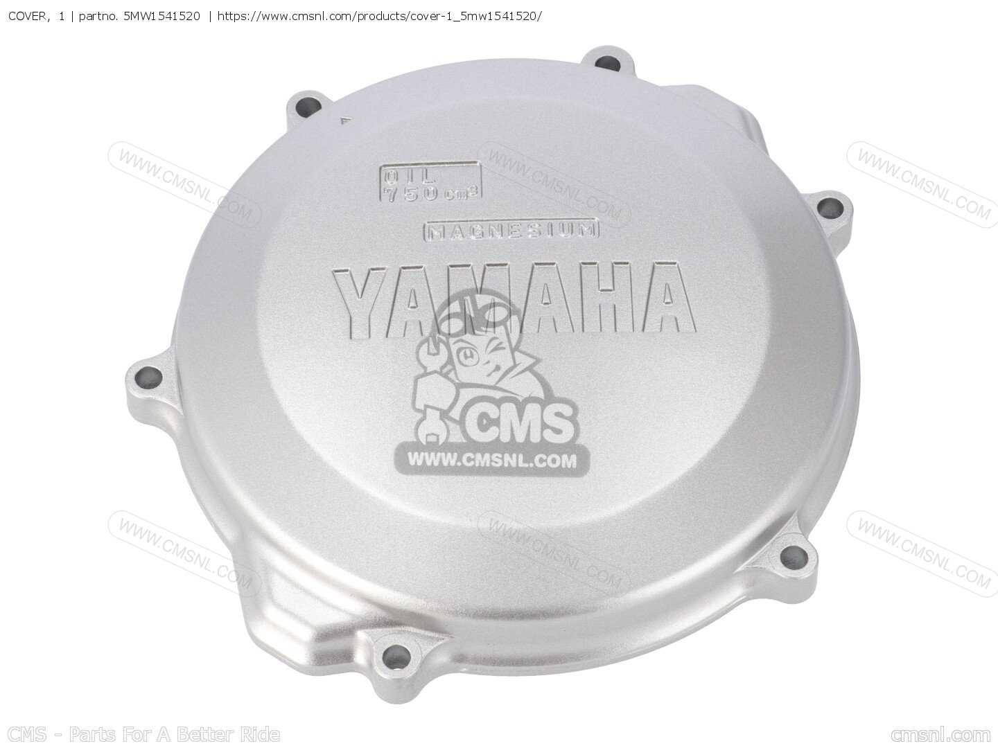 5MW1541520: COVER, 1 Yamaha - buy the 5MW-15415-20-00 at CMSNL