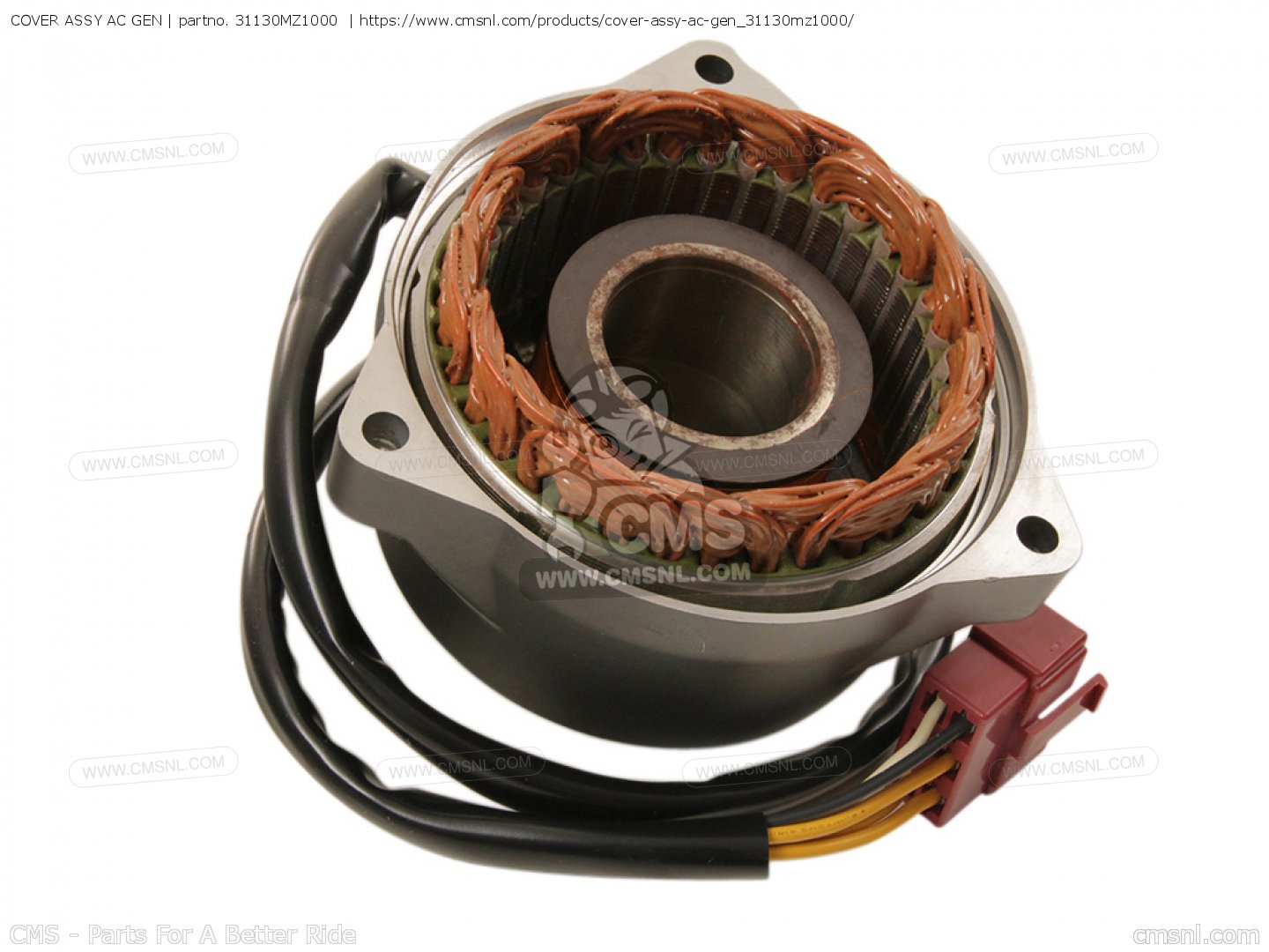 31130MZ1000: COVER ASSY AC GEN Honda - buy the 31130-MZ1-000 at CMSNL