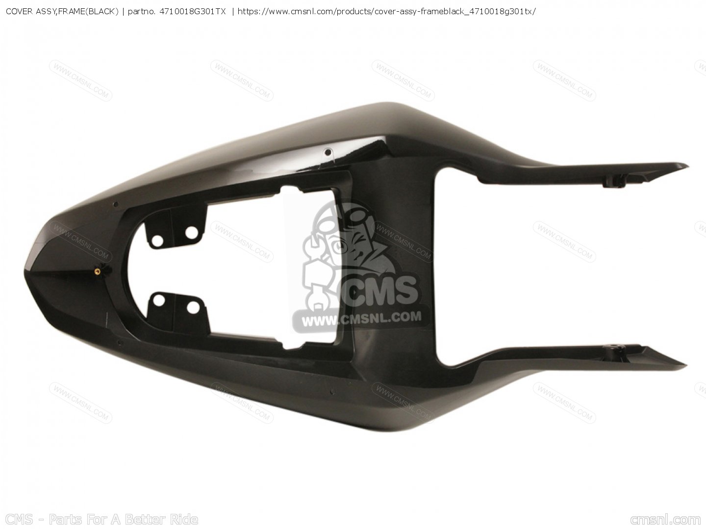COVER ASSY,FRAME(BLACK) for GSXR1000 2004 (K4) USA (E03) - order at CMSNL