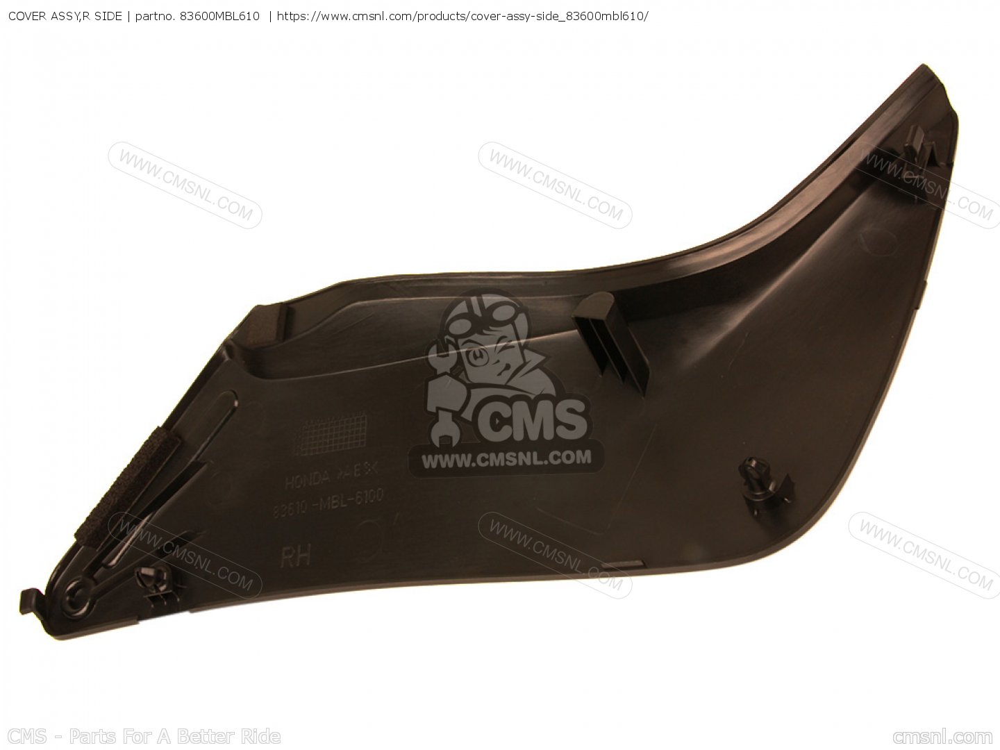 COVER ASSY,R SIDE for NT650V DEAUVILLE 1999 (X) EUROPEAN DIRECT SALES ...