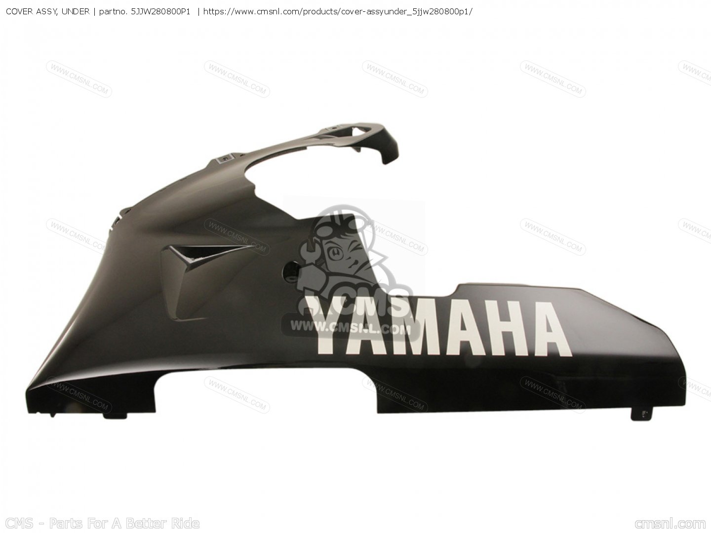 COVER ASSY, UNDER for YZF-R1 2000 5JJ1 ITALY 105JJ-300E2 - order at CMSNL
