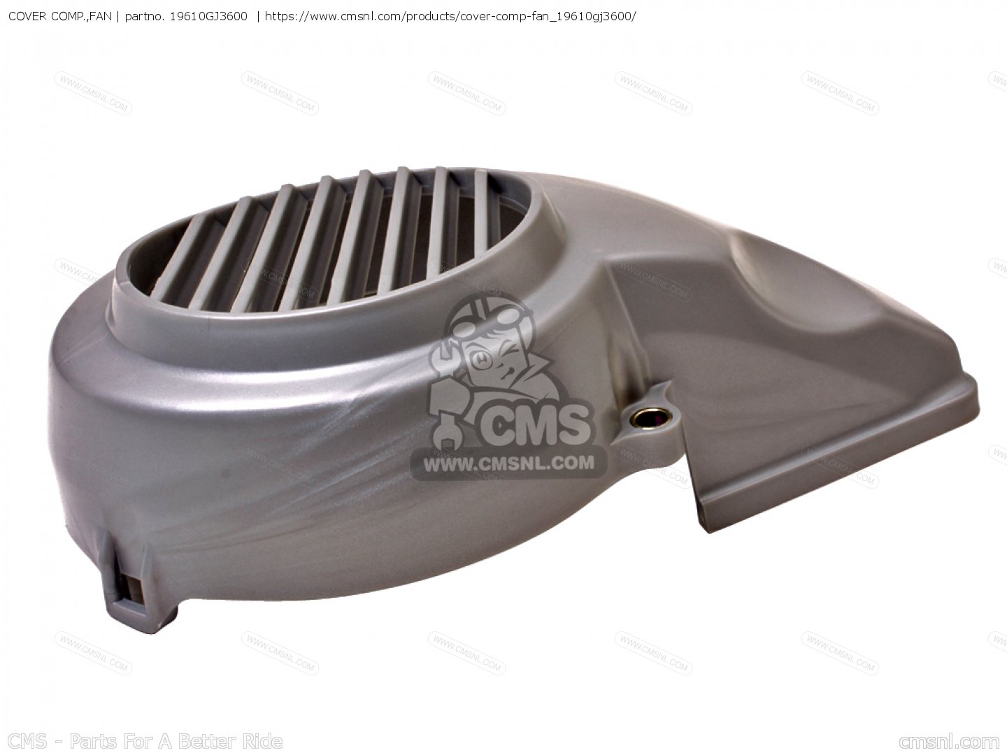 COVER COMP.,FAN for SH50D SCOOPY 1995 (S) NORWAY KPH - order at CMSNL