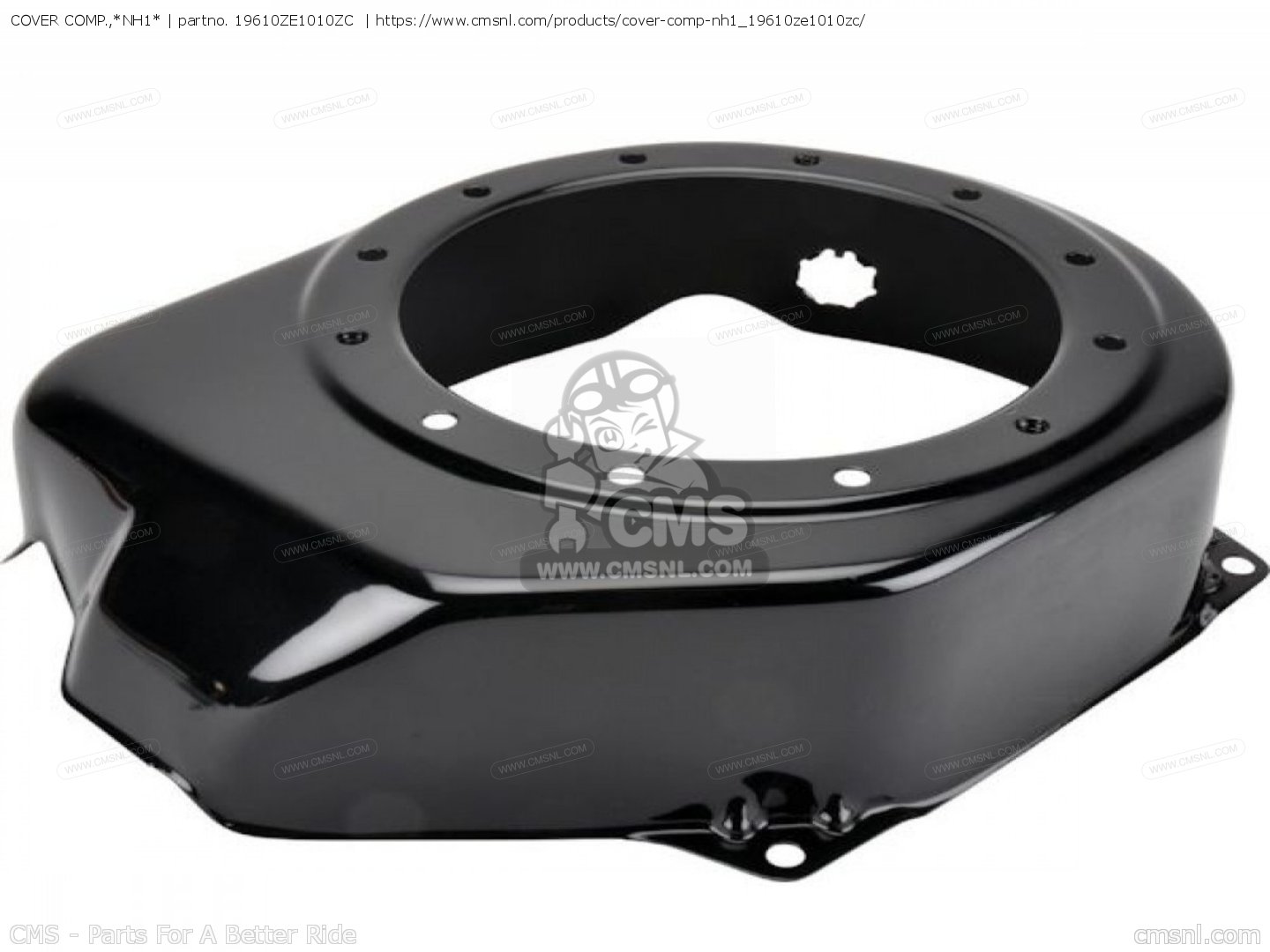 19610ZE1010ZC: Cover Comp.,*nh1* Honda - buy the 19610-ZE1-010ZC at CMSNL