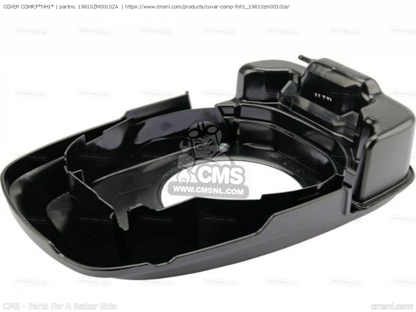 19610ZM0010ZA: COVER COMP,F*NH1* Honda - buy the 19610-ZM0-010ZA at CMSNL