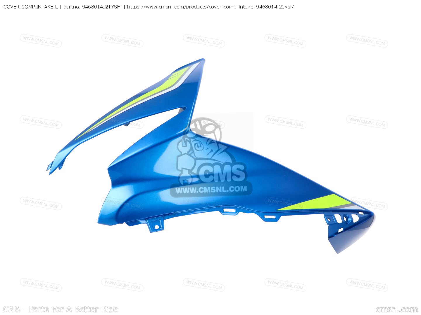 9468014J21YSF: COVER COMP,INTAKE,L Suzuki - buy the 94680-14J21-YSF at ...