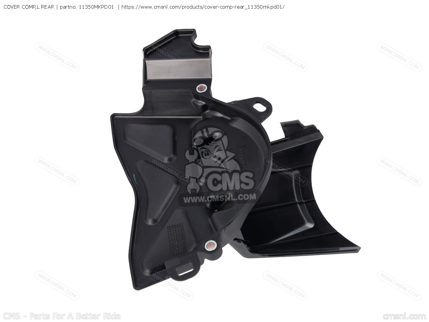 11350MKPD01: COVER COMP,L REAR Honda - buy the 11350-MKP-D01 at CMSNL