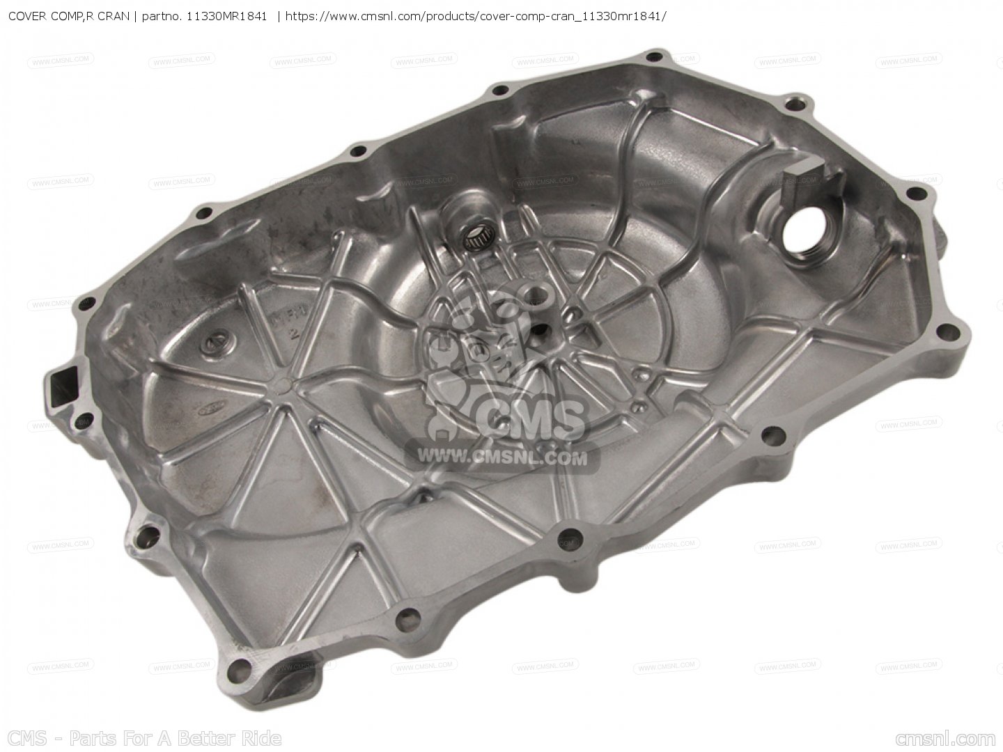 11330MR1841: COVER COMP,R CRAN Honda - buy the 11330-MR1-841 at CMSNL