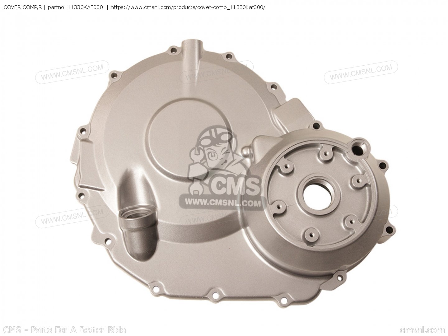 COVER COMP,R for CB400F 1990 (L) USA - order at CMSNL