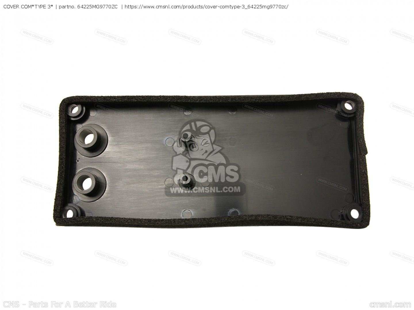 COVER COM*TYPE 3* for Honda - order at CMSNL