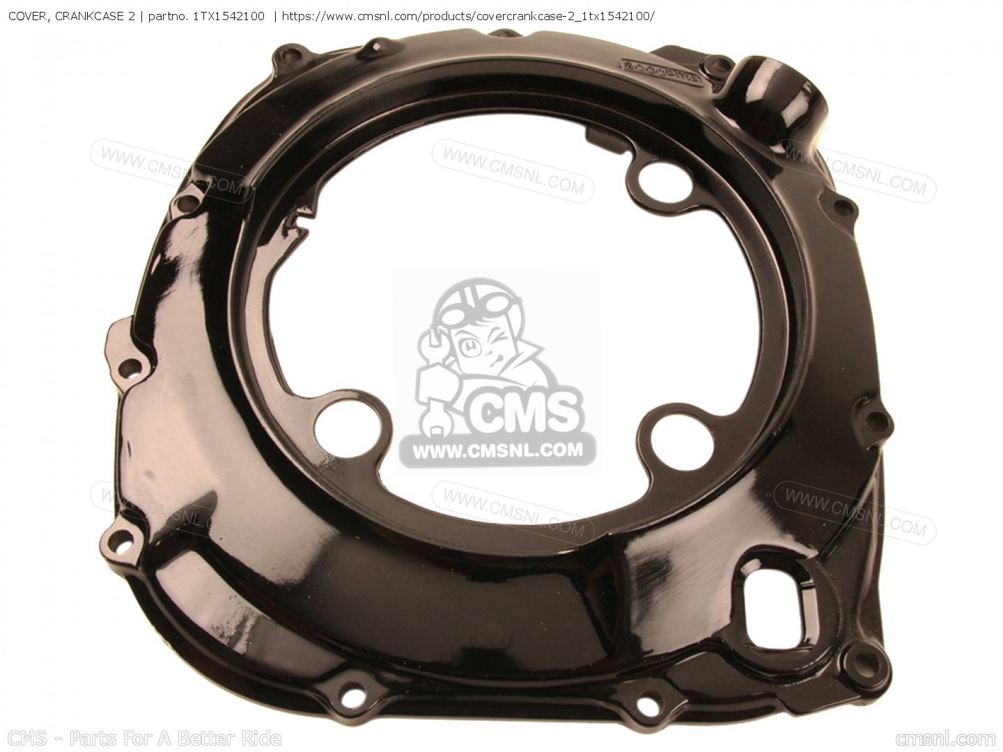 1TX1542100: COVER, CRANKCASE 2 Yamaha - buy the 1TX-15421-00-00 at CMSNL