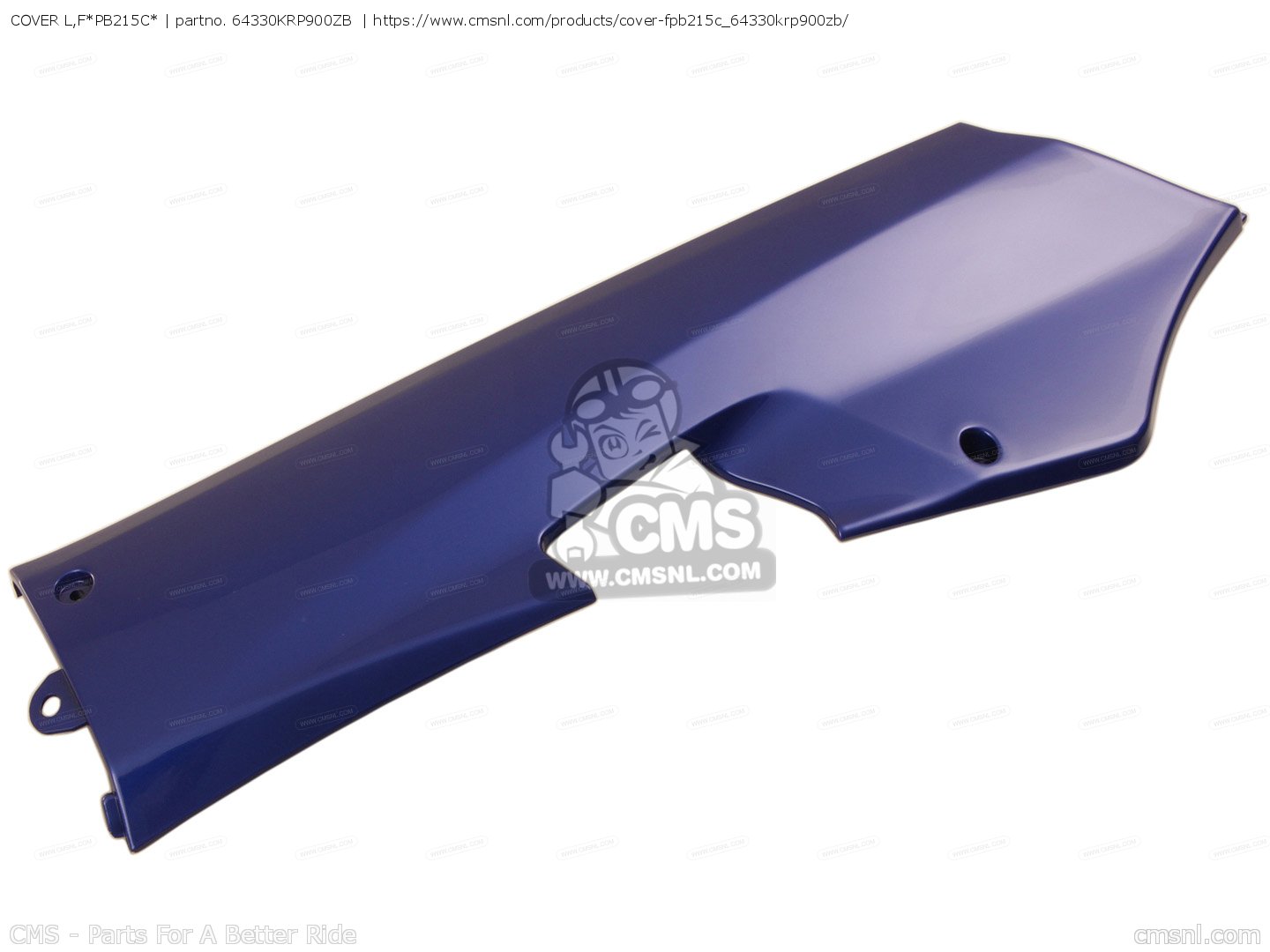 COVER L,F*PB215C* for Honda - order at CMSNL