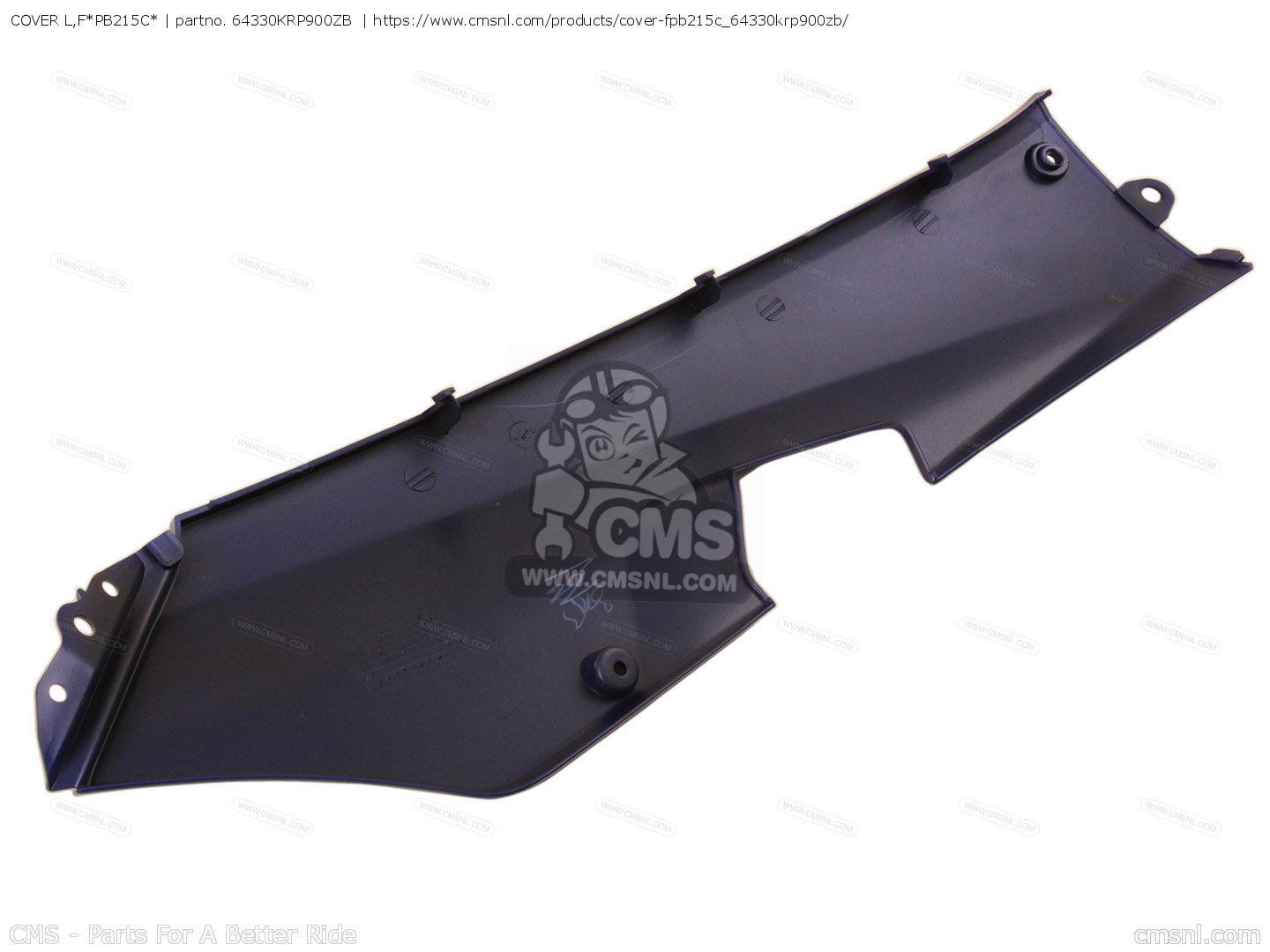 COVER L,F*PB215C* for Honda - order at CMSNL