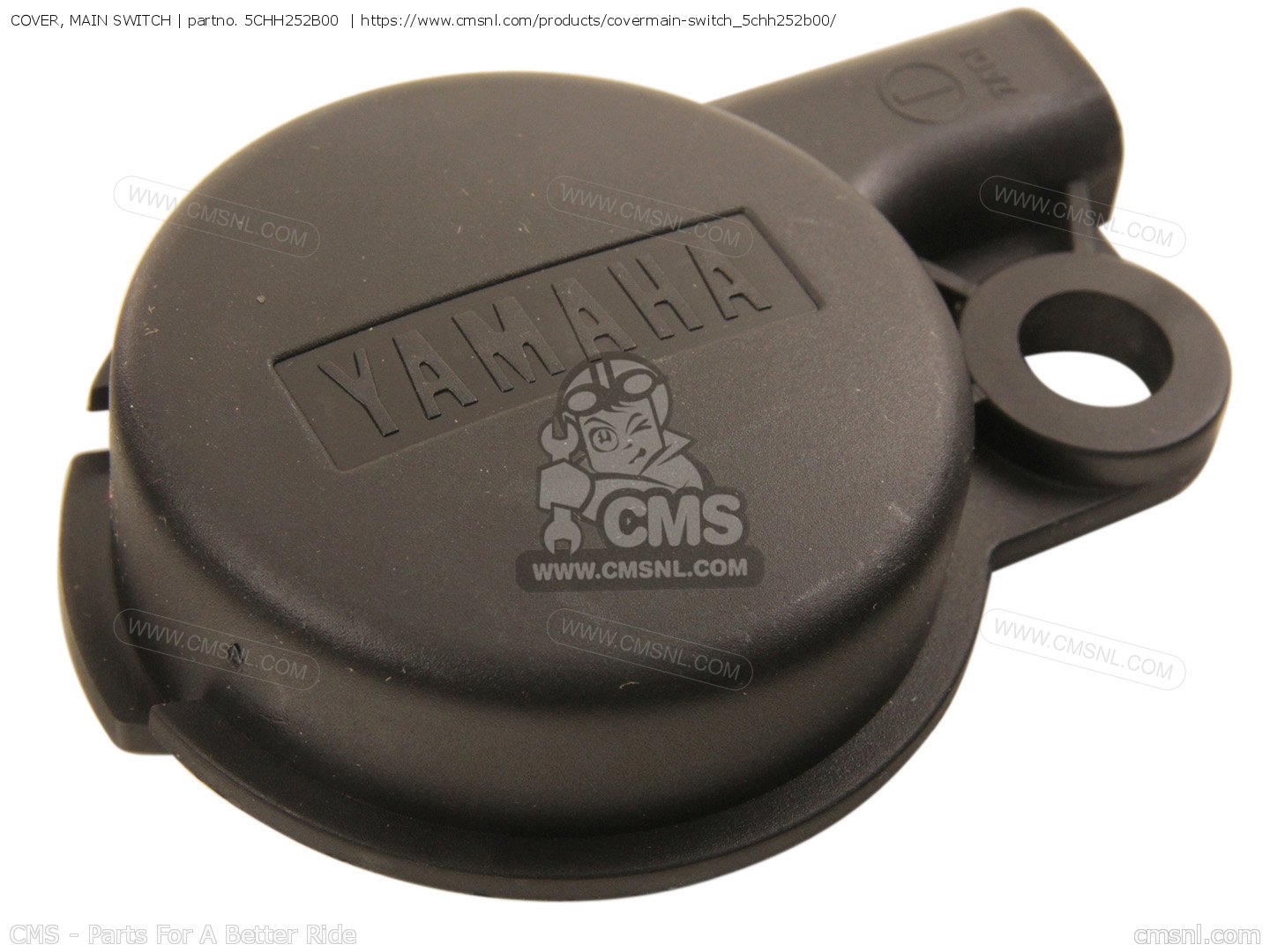 5CHH252B00: COVER, MAIN SWITCH Yamaha - buy the 5CH-H252B-00-00 at CMSNL