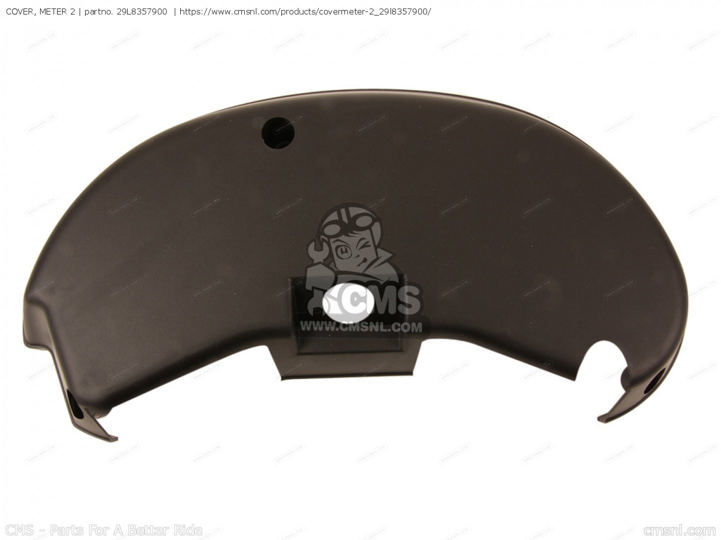 29L8357900: COVER, METER 2 Yamaha - buy the 29L-83579-00-00 at CMSNL