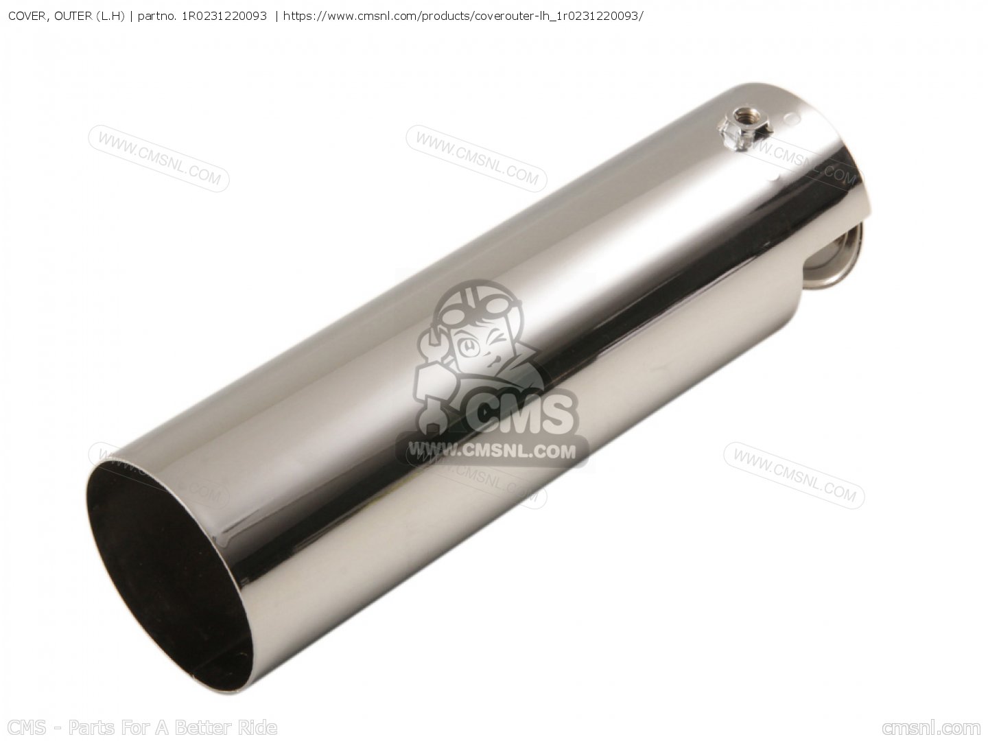 1R0231220093: COVER, OUTER (L.H) Yamaha - buy the 1R0-23122-00-93 at CMSNL