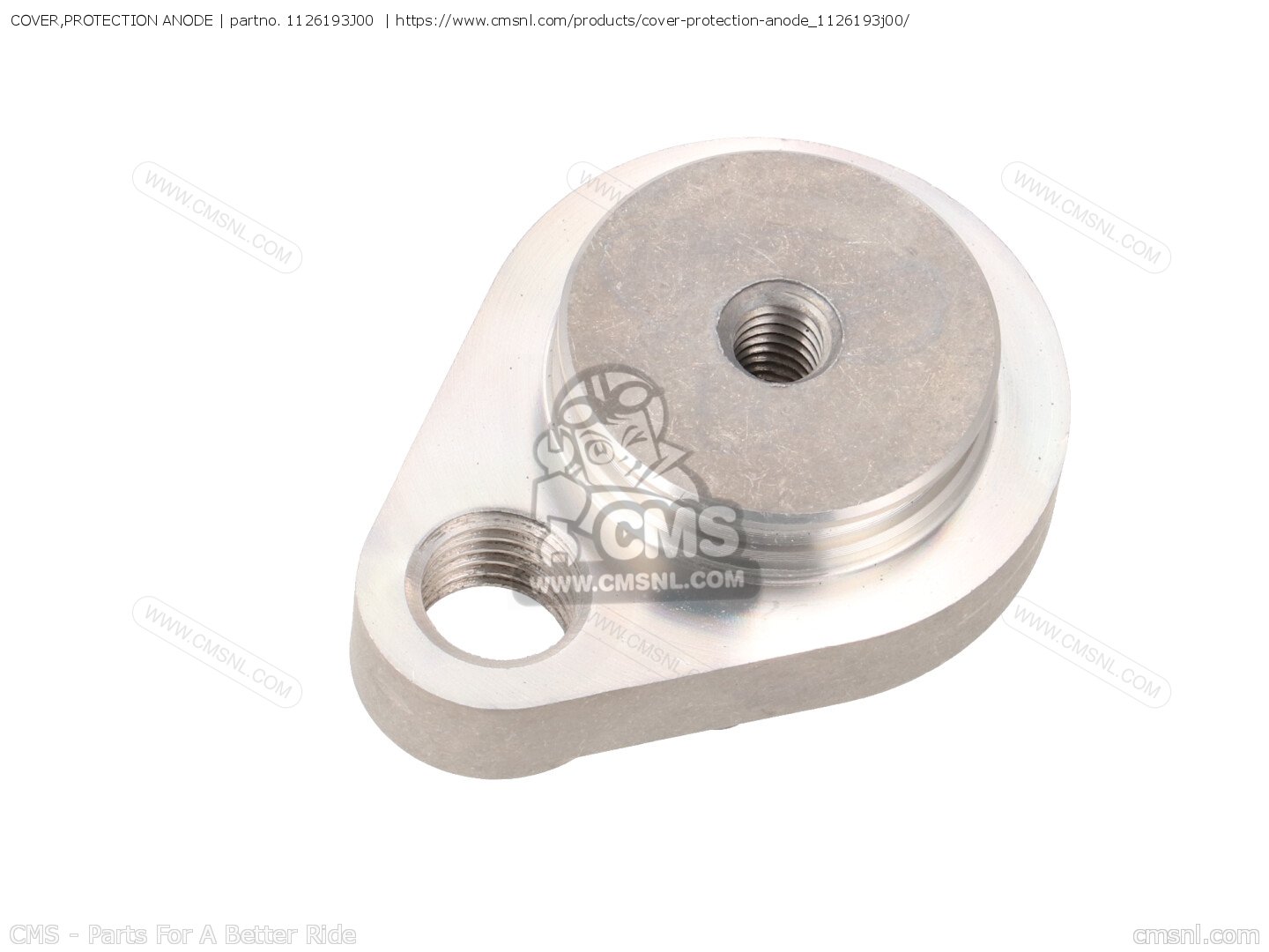 11261-93J00 Cover,Protection Anode, 1126193J00 Suzuki