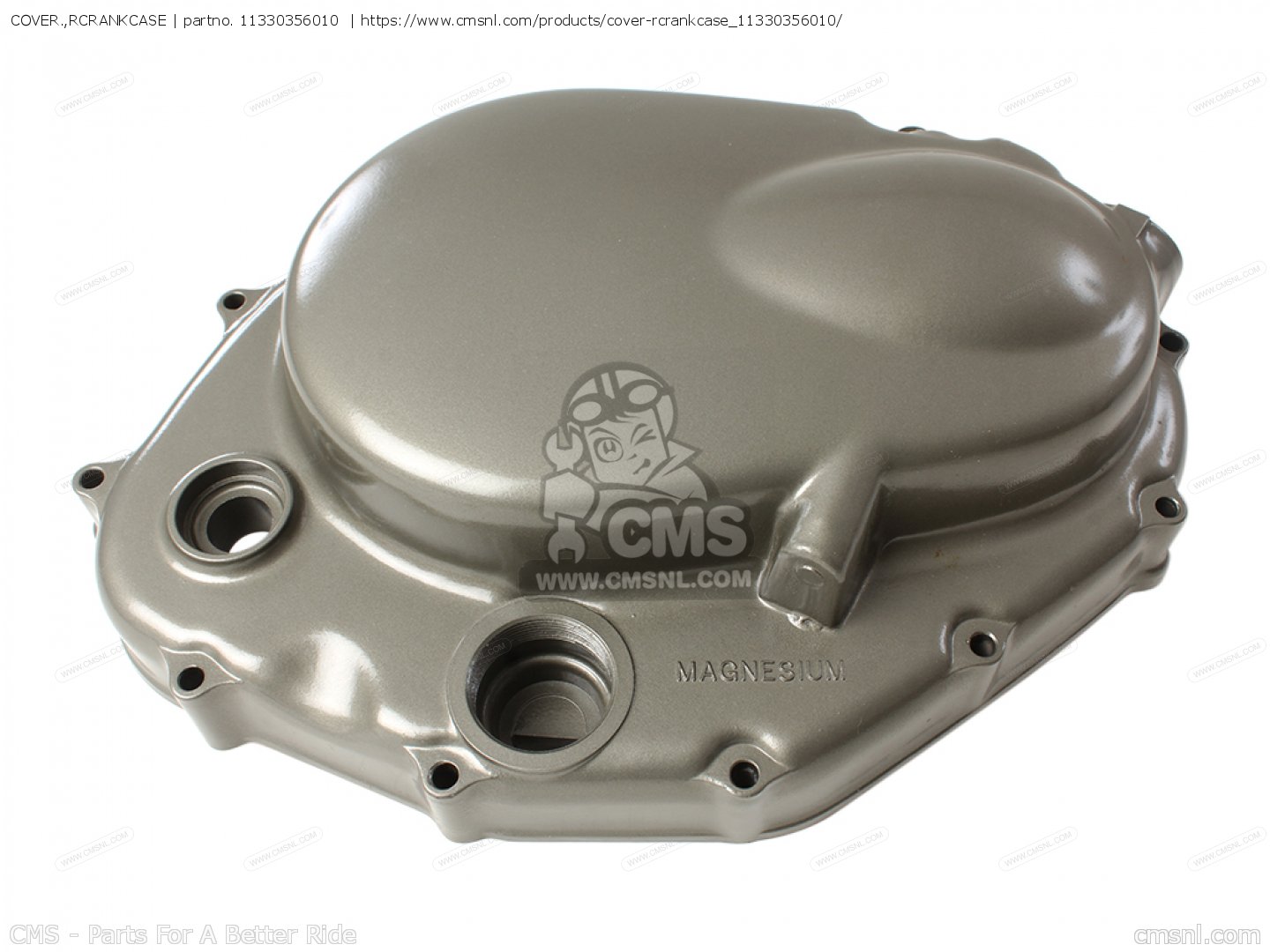 11330356010: Cover.,rcrankcase Honda - buy the 11330-356-010 at CMSNL
