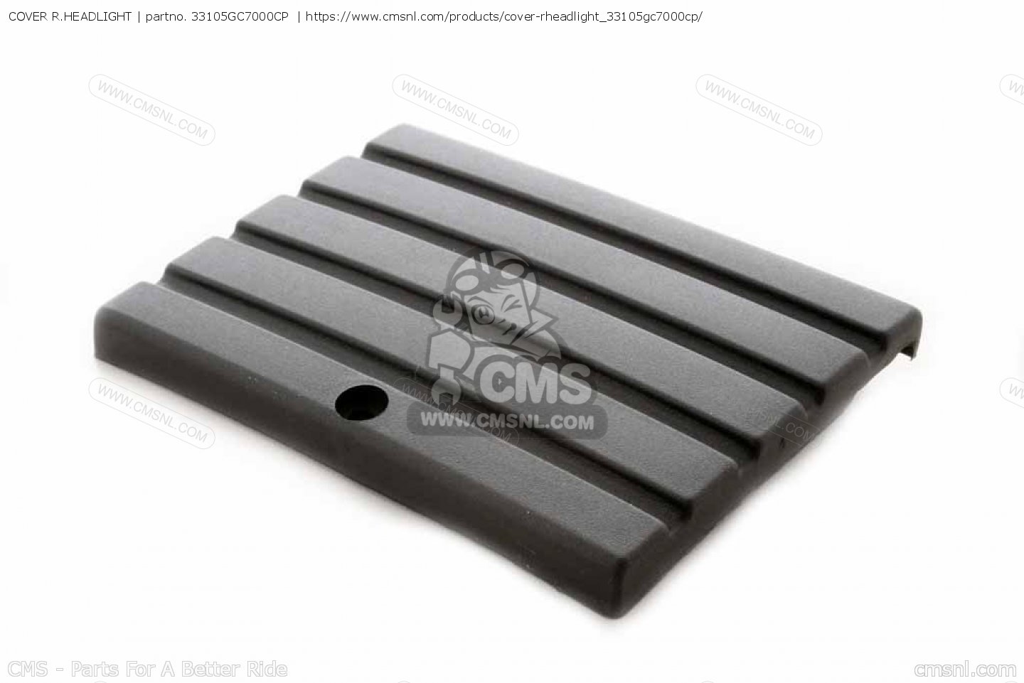 33105GC7000CP: Cover R.headlight Honda - buy the 33105-GC7-000CP at CMSNL