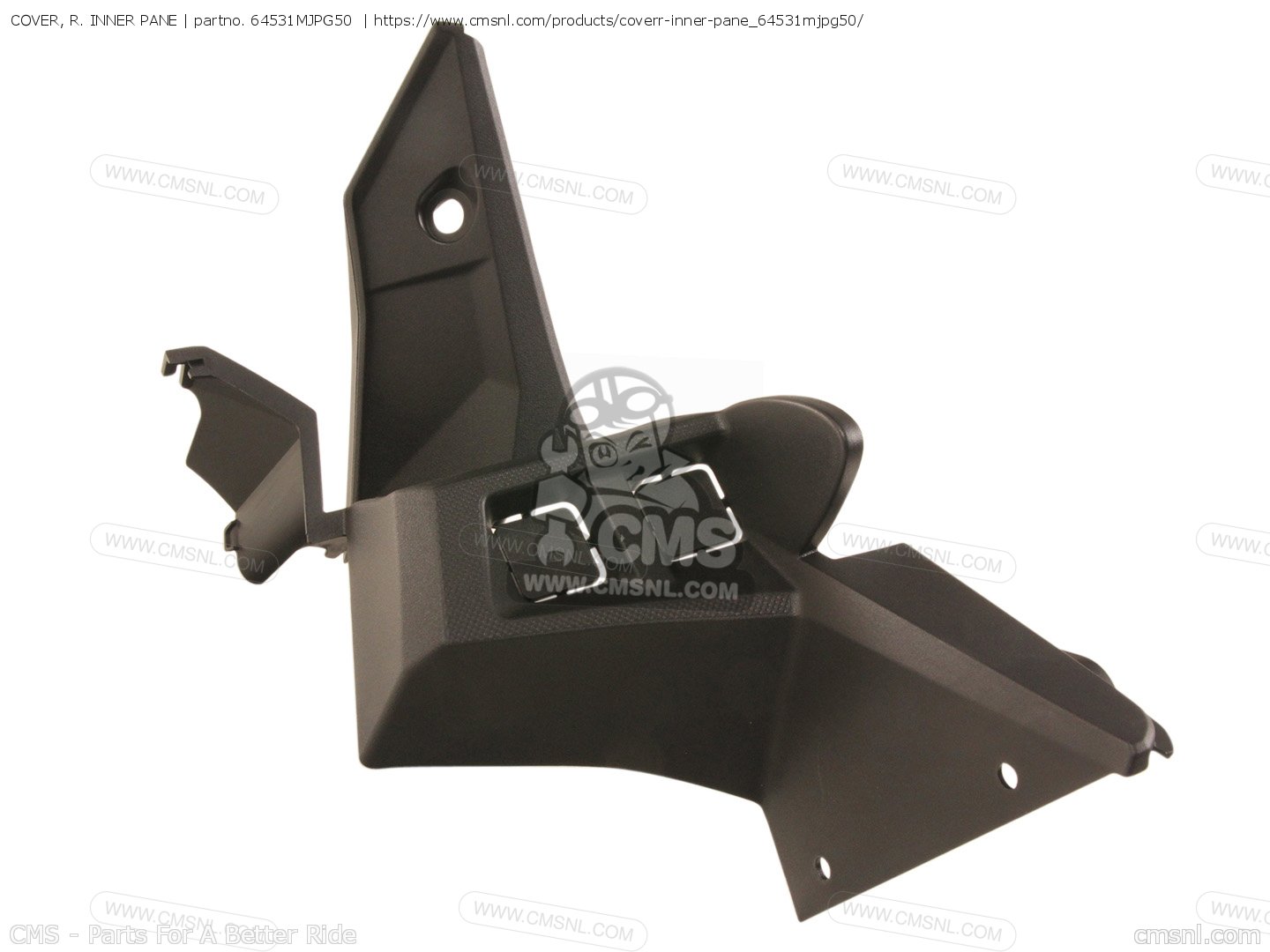 64531MJPG50: COVER R,INNER PAN Honda - buy the 64531-MJP-G50 at CMSNL